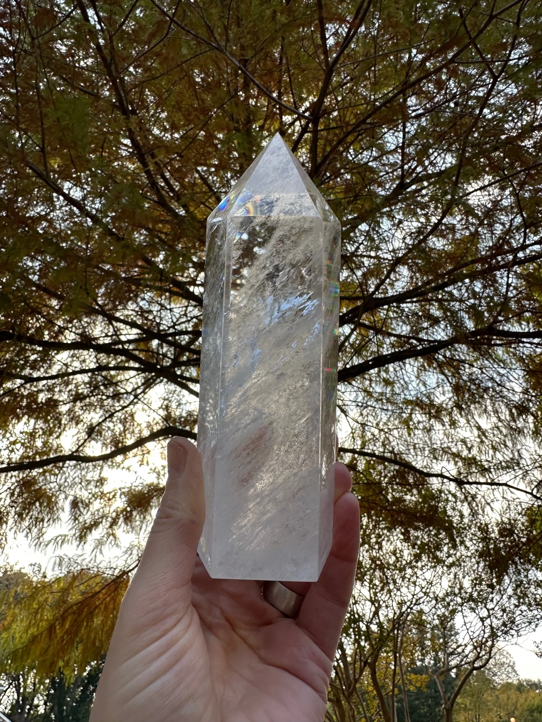 Octahedral Fluorite on Quartz (unpolished) Fujian, China — an altared space