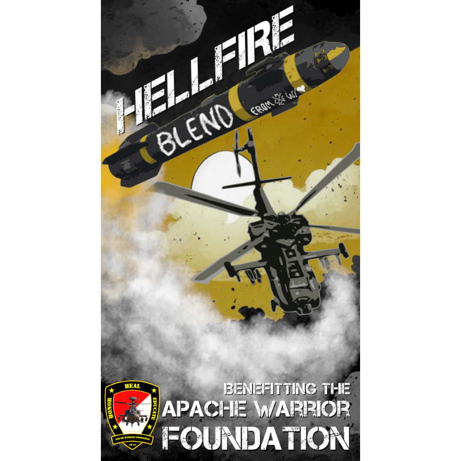 Apache Warrior Foundation Hellfire Blend — Mural City