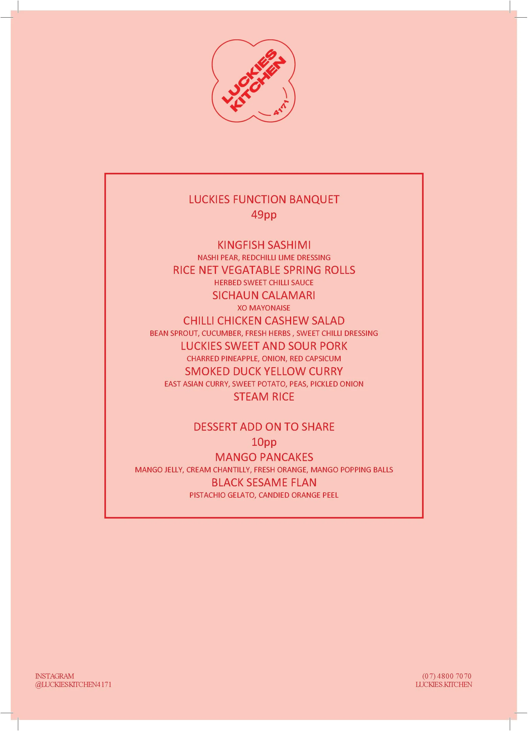 Luckies Kitchen | East Asian Cuisine in Bulimba, Brisbane