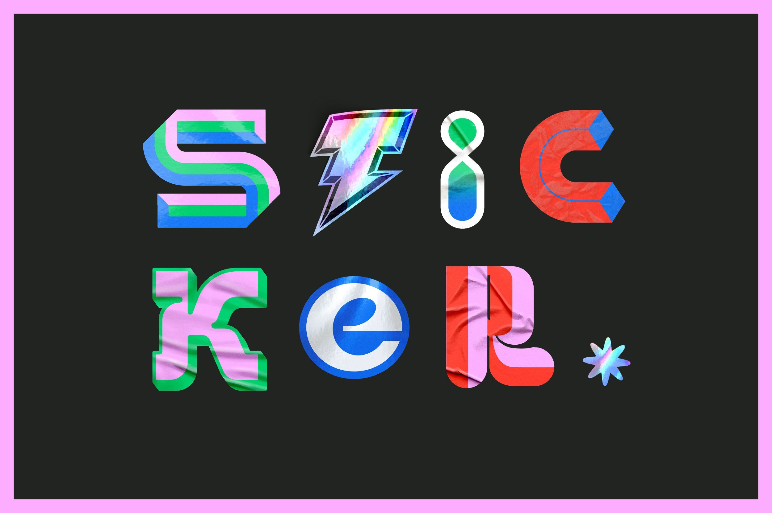 Custom Shape Die Cut Card Mockup — mockstar