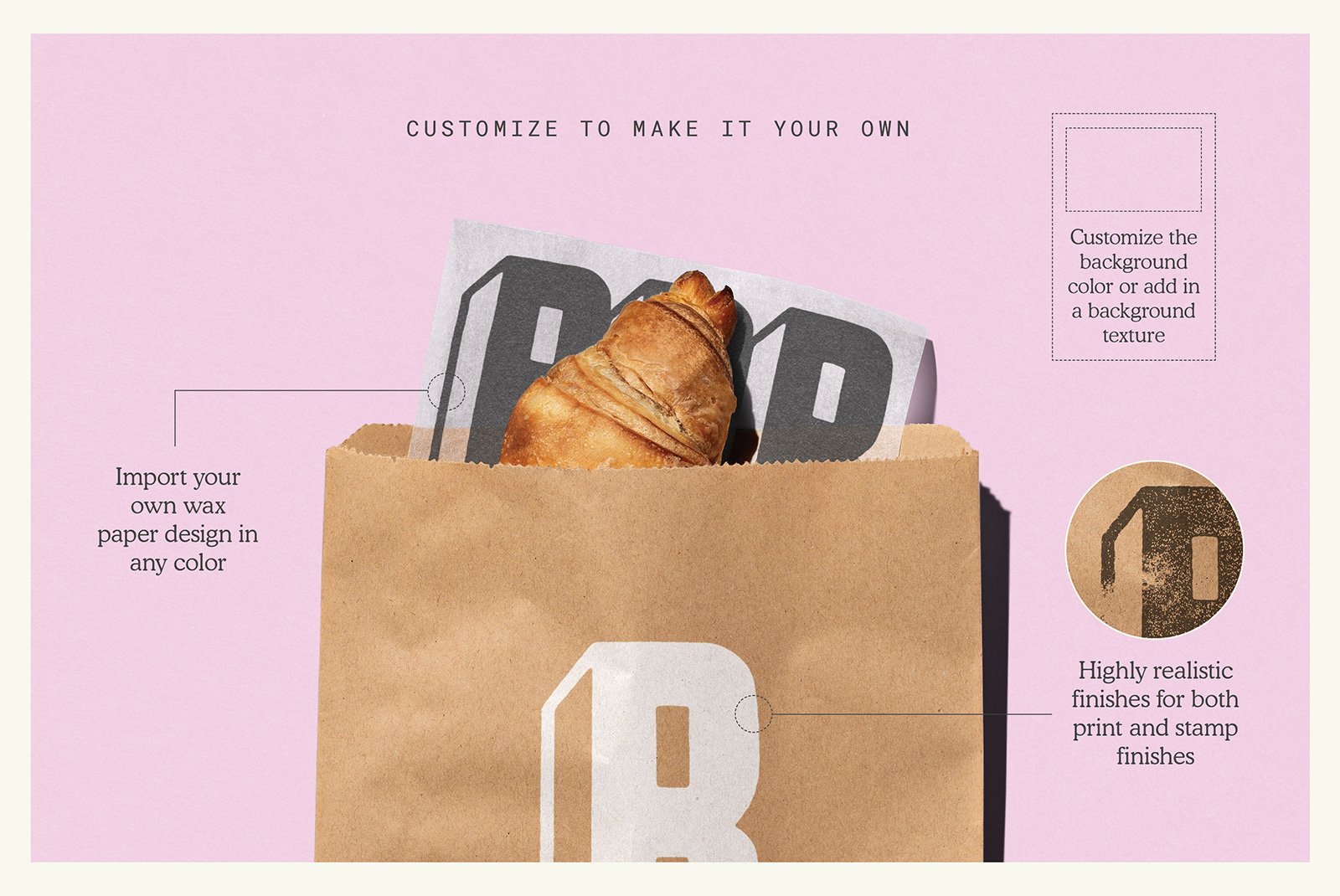 Menu & Food Paper Mockup #2 — mockstar