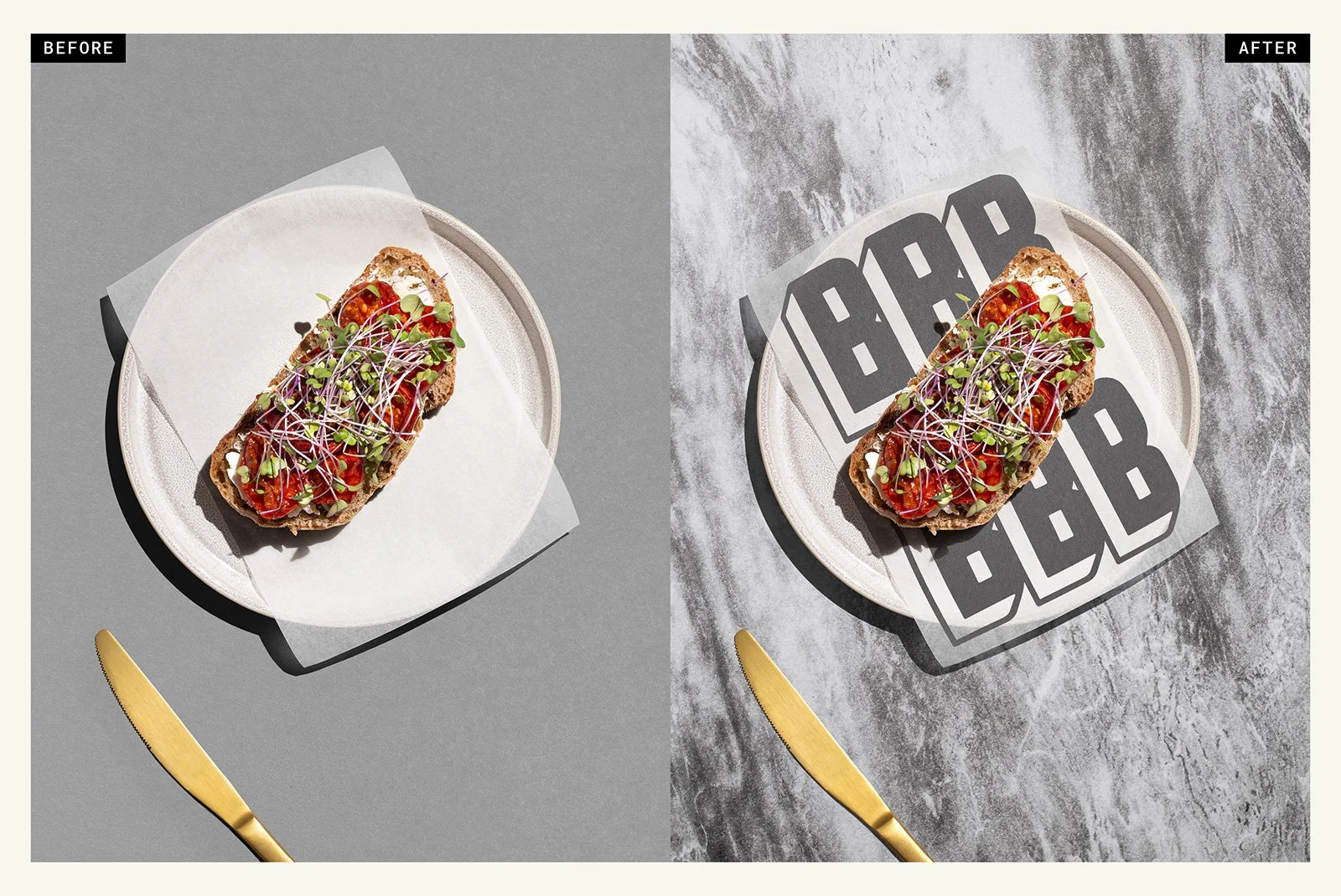 Menu, Food Paper & Coaster Mockup — mockstar