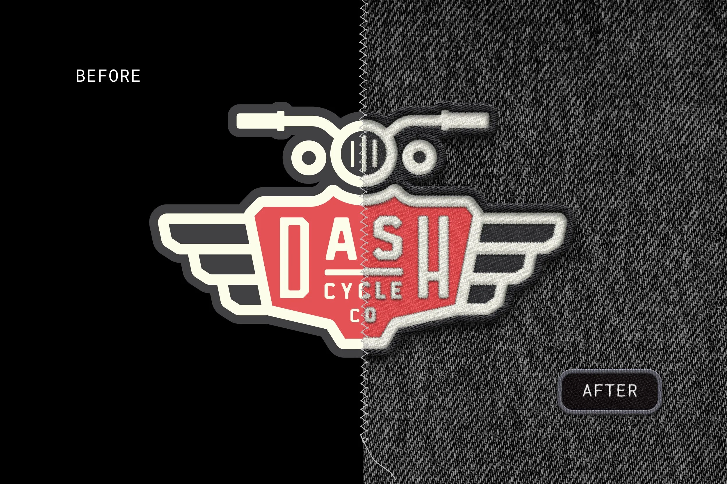 Custom Shape Sticker Mockup | for Photoshop — mockstar