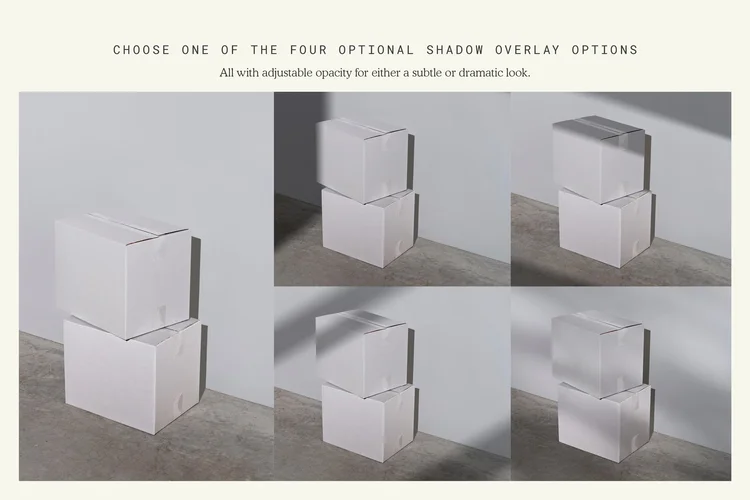 Kraft paper Bag & Sticker mockup — mockstar