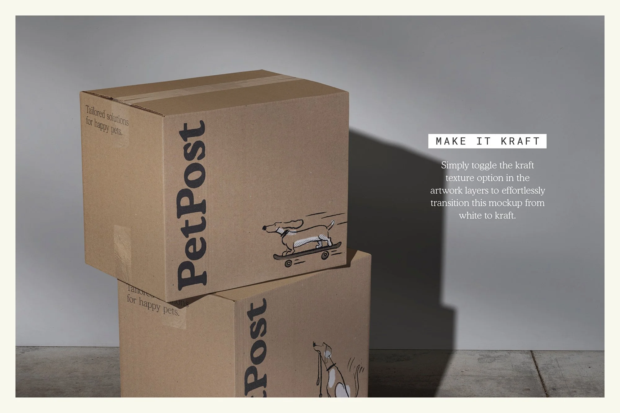 Stop-Motion Paper Coffee Cup Mockup | Animated Video Mockup — mockstar