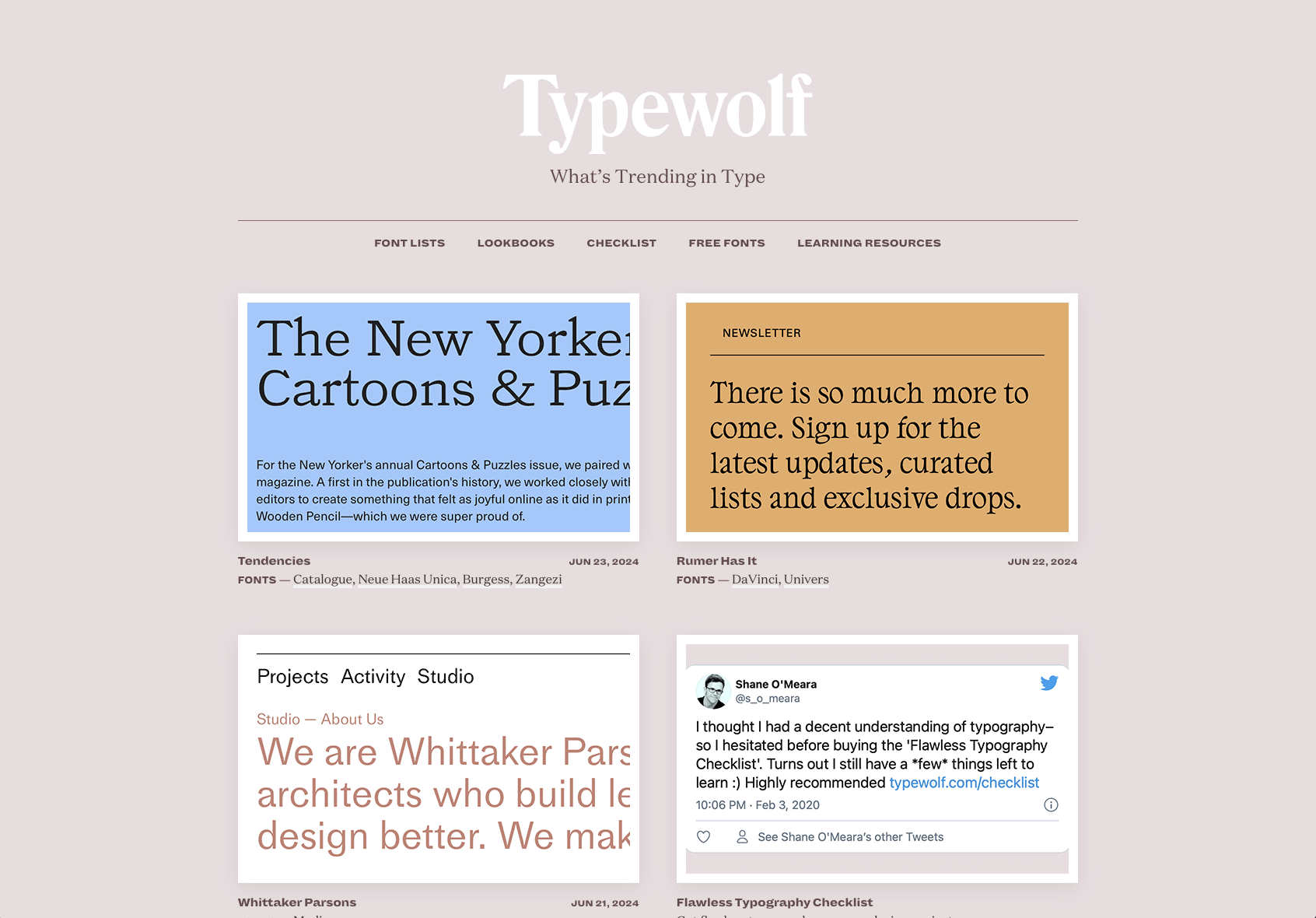 Our go-to sites for discovering new and exciting typefaces — mockstar
