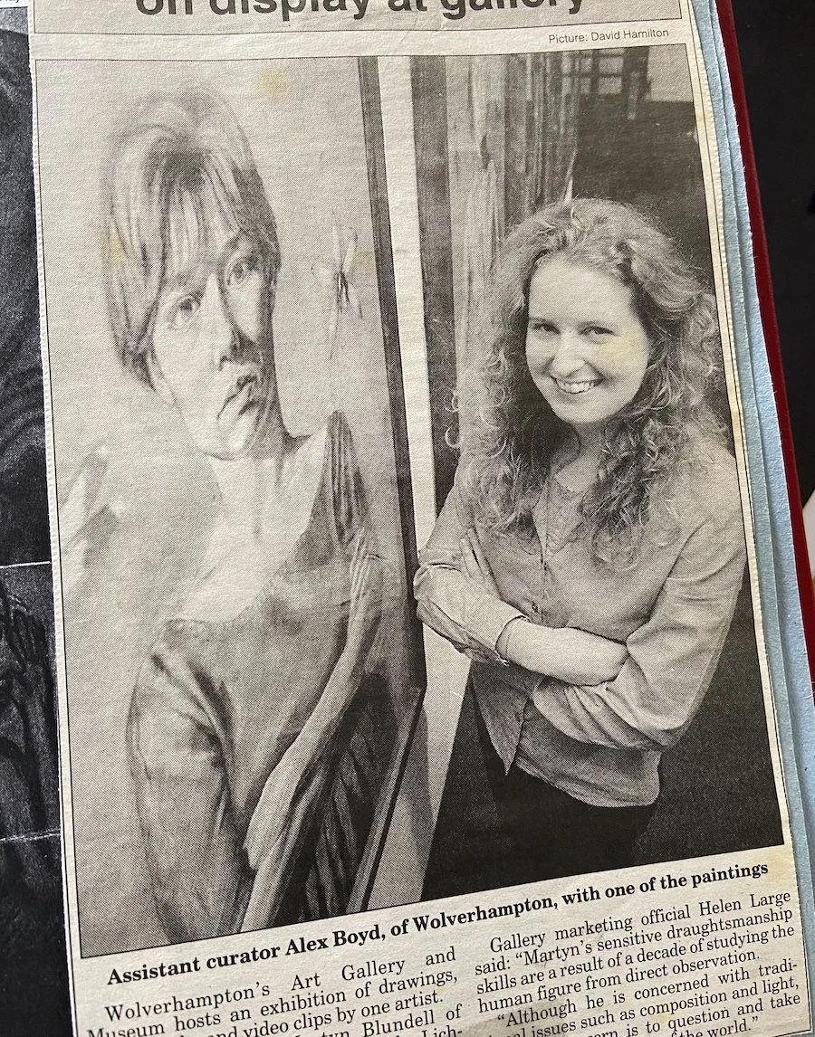 Becoming an artist — Alex Boyd Jones