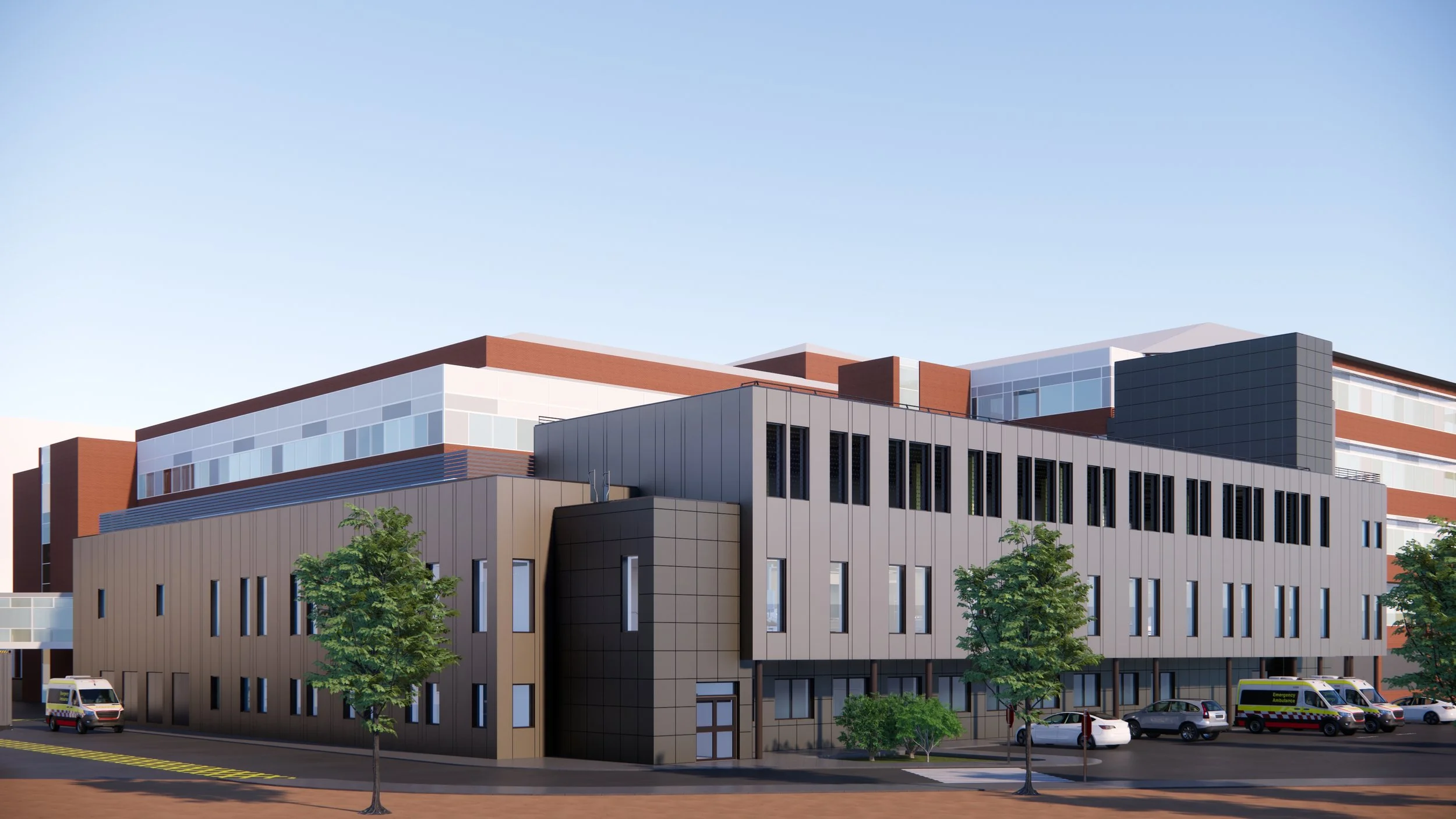 St George’s University Hospital Modular ITU building I Floyd Slaski ...