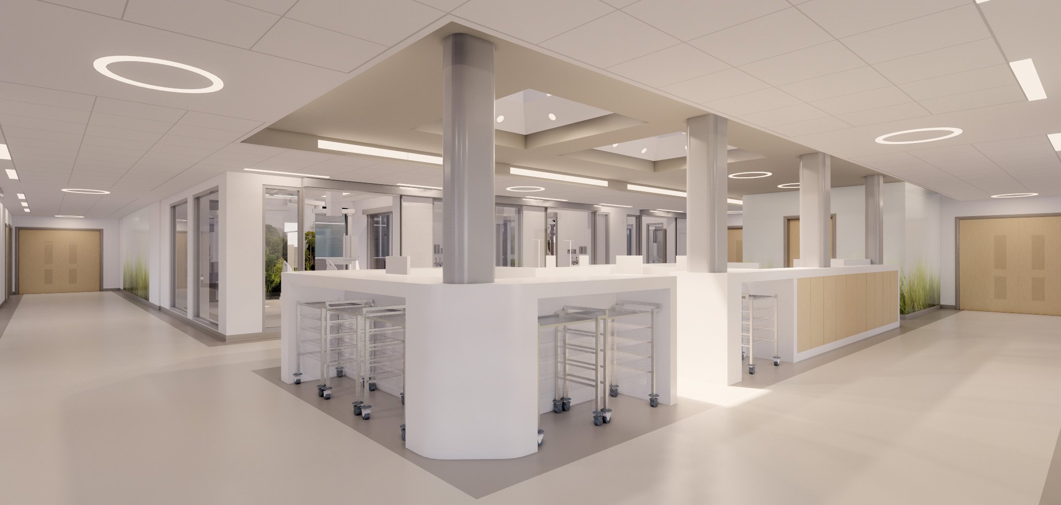 St George’s University Hospital Modular ITU building I Floyd Slaski Architects