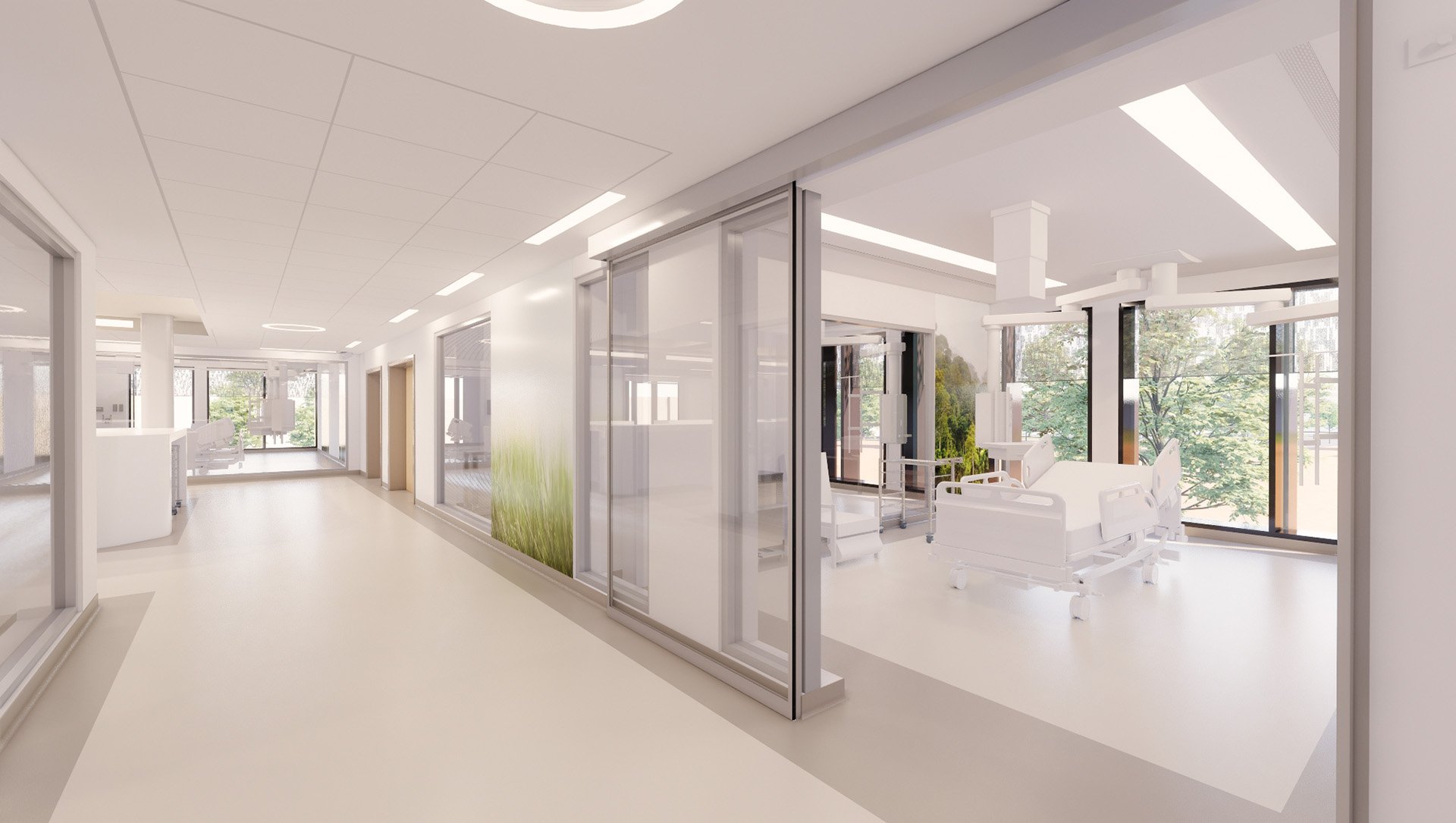 St George’s University Hospital Modular ITU building I Floyd Slaski ...