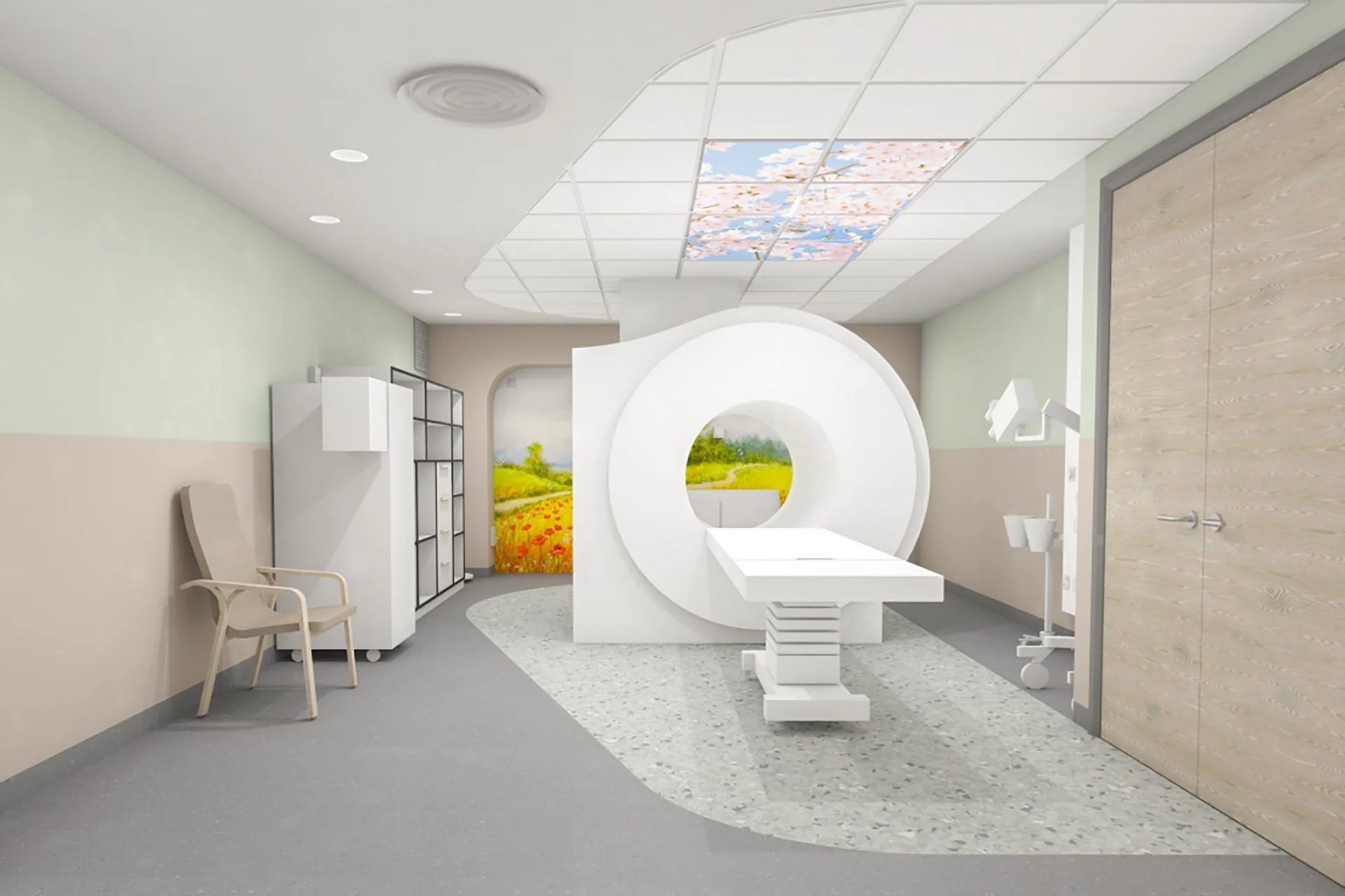 Queen Elizabeth Hospital MRI Suite I Floyd Slaski Architects