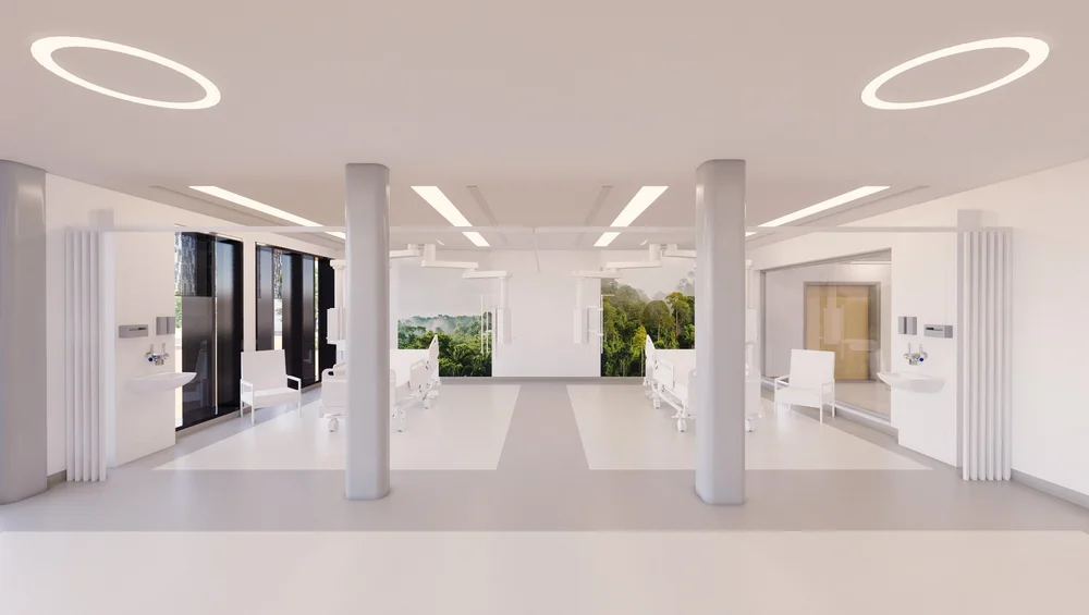 St George’s University Hospital Modular ITU building I Floyd Slaski ...