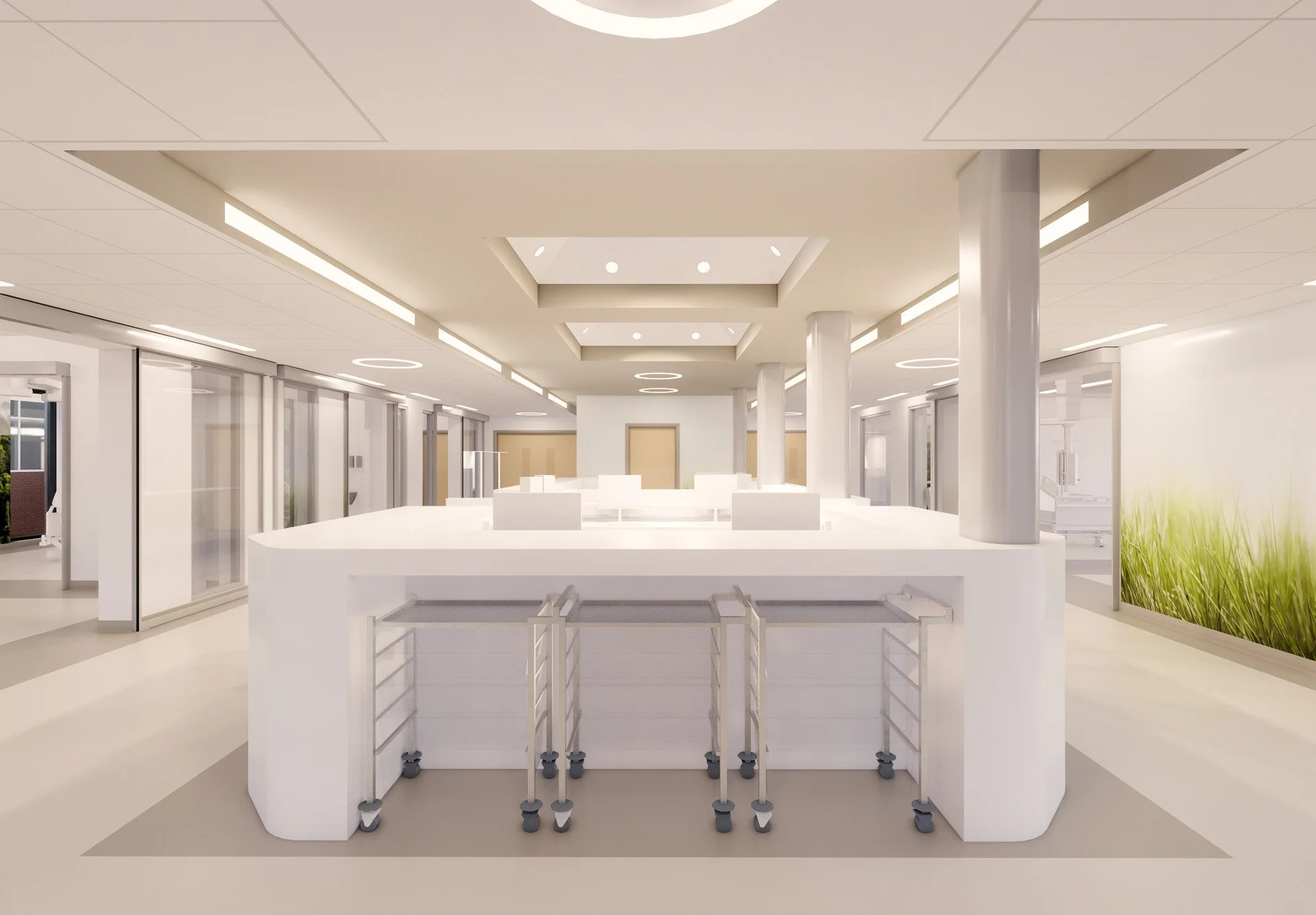 St George’s University Hospital Modular ITU building I Floyd Slaski Architects