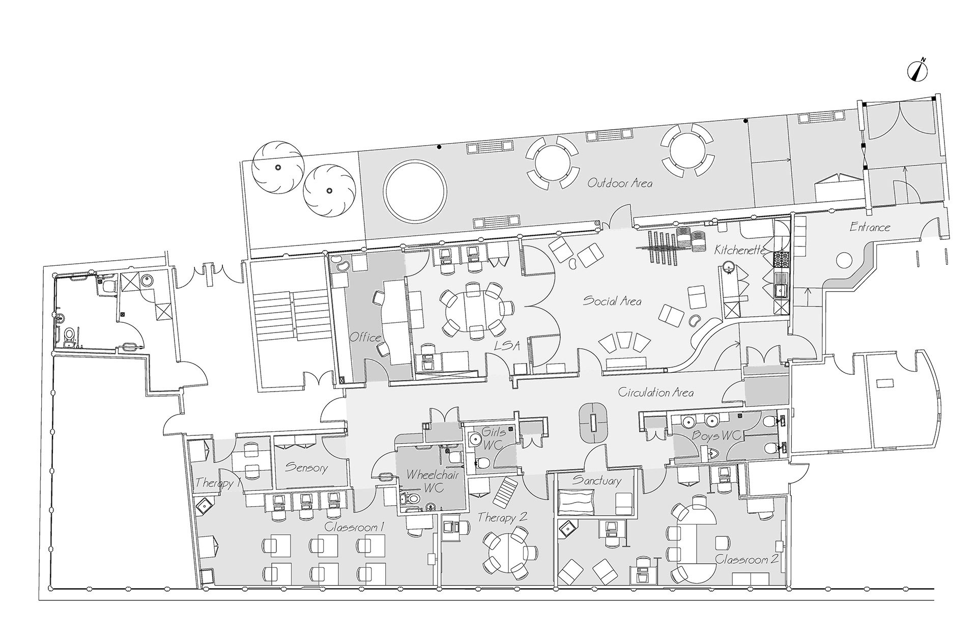 Acland Burghley School - Resource Base I Floyd Slaski Architects