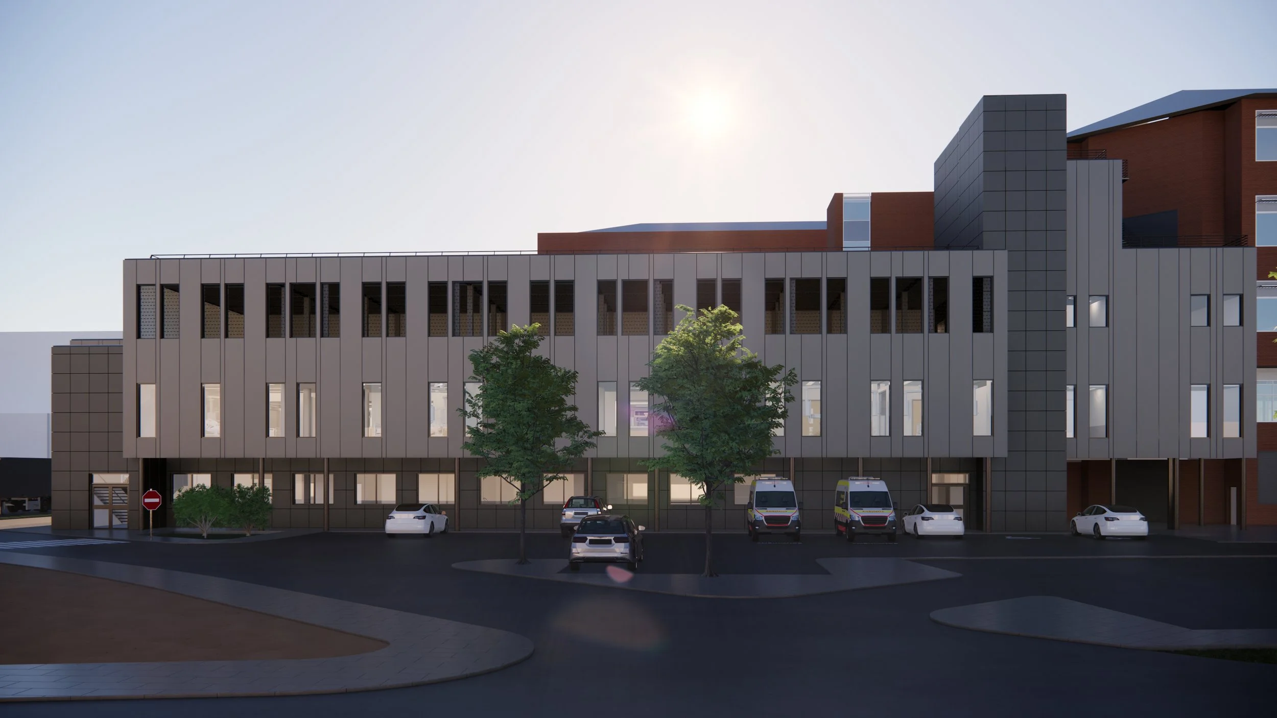 St George’s University Hospital Modular ITU building I Floyd Slaski ...