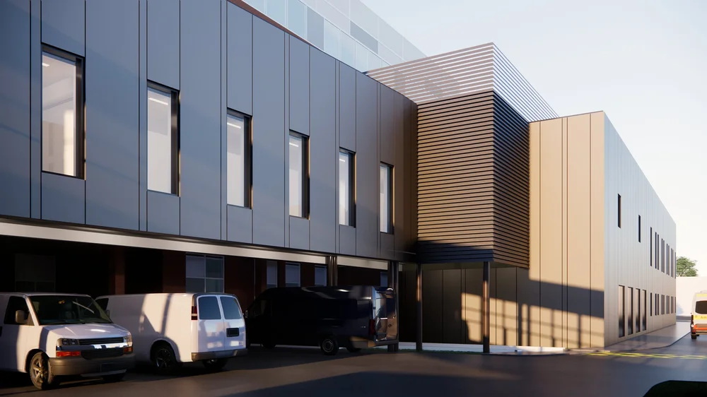 St George’s University Hospital Modular ITU building I Floyd Slaski ...