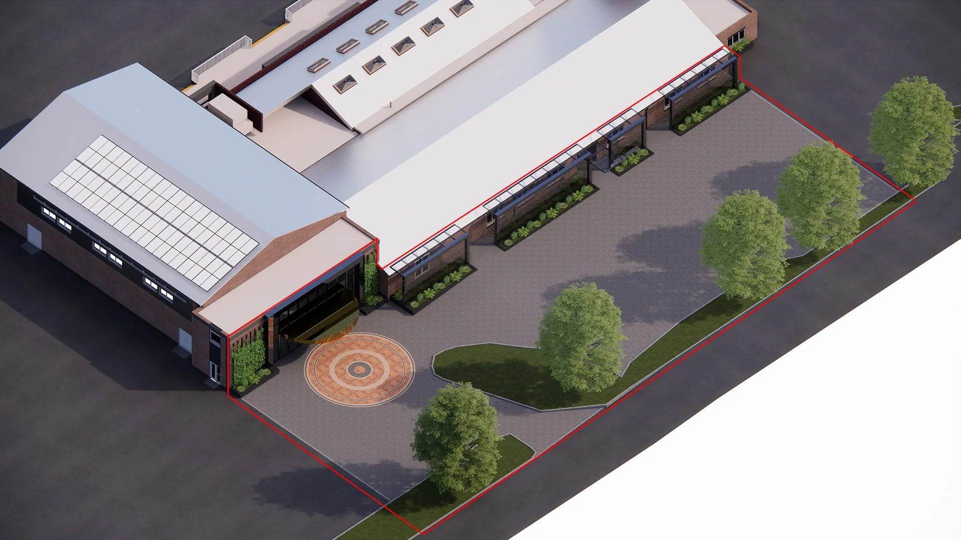 Navnat Community Centre Facade I Floyd Slaski Architects