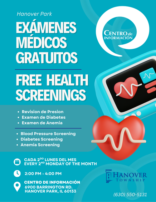 Free Health Screenings — Centro de Información