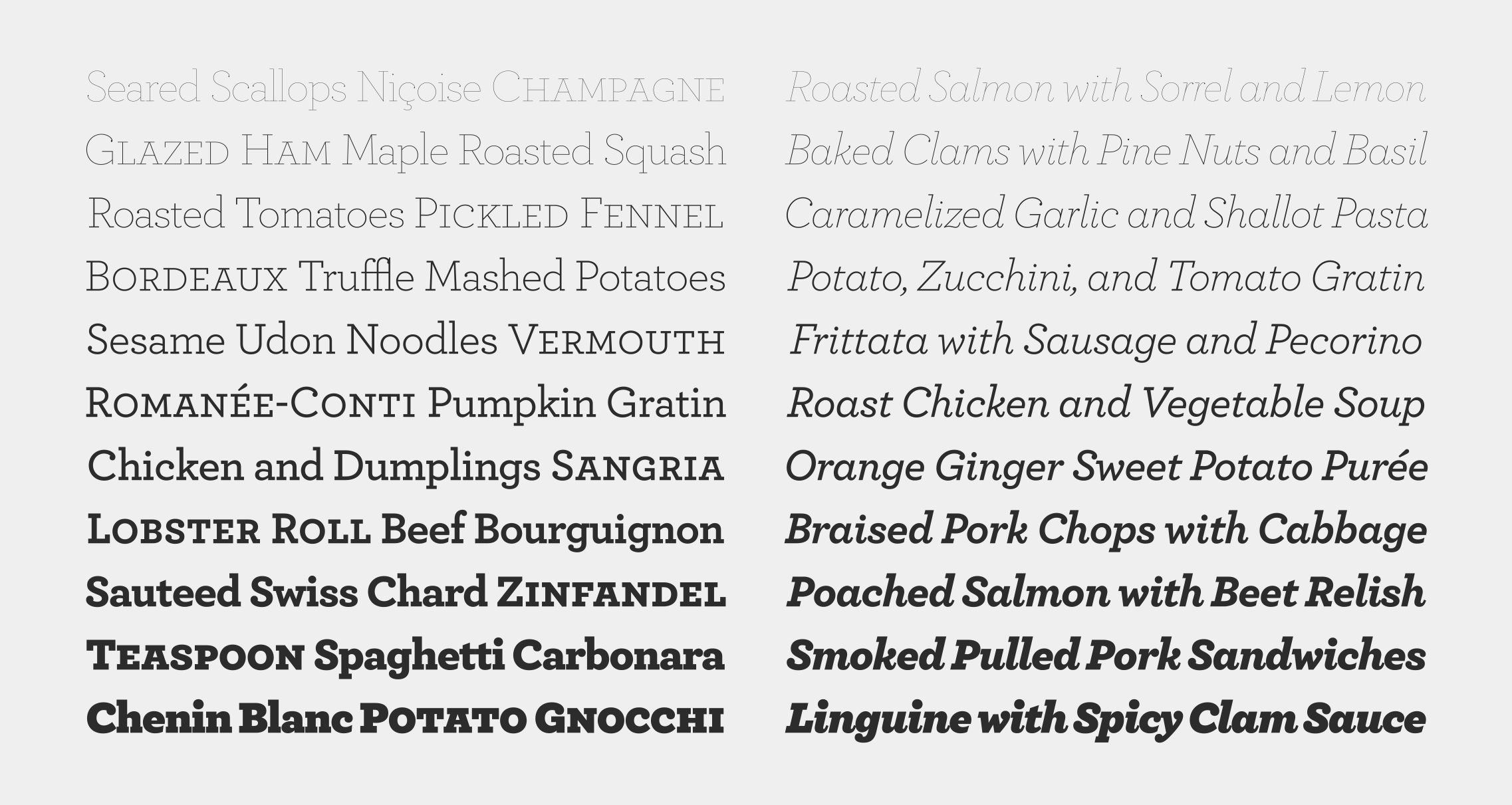 Typefaces — Jonathan Hoefler