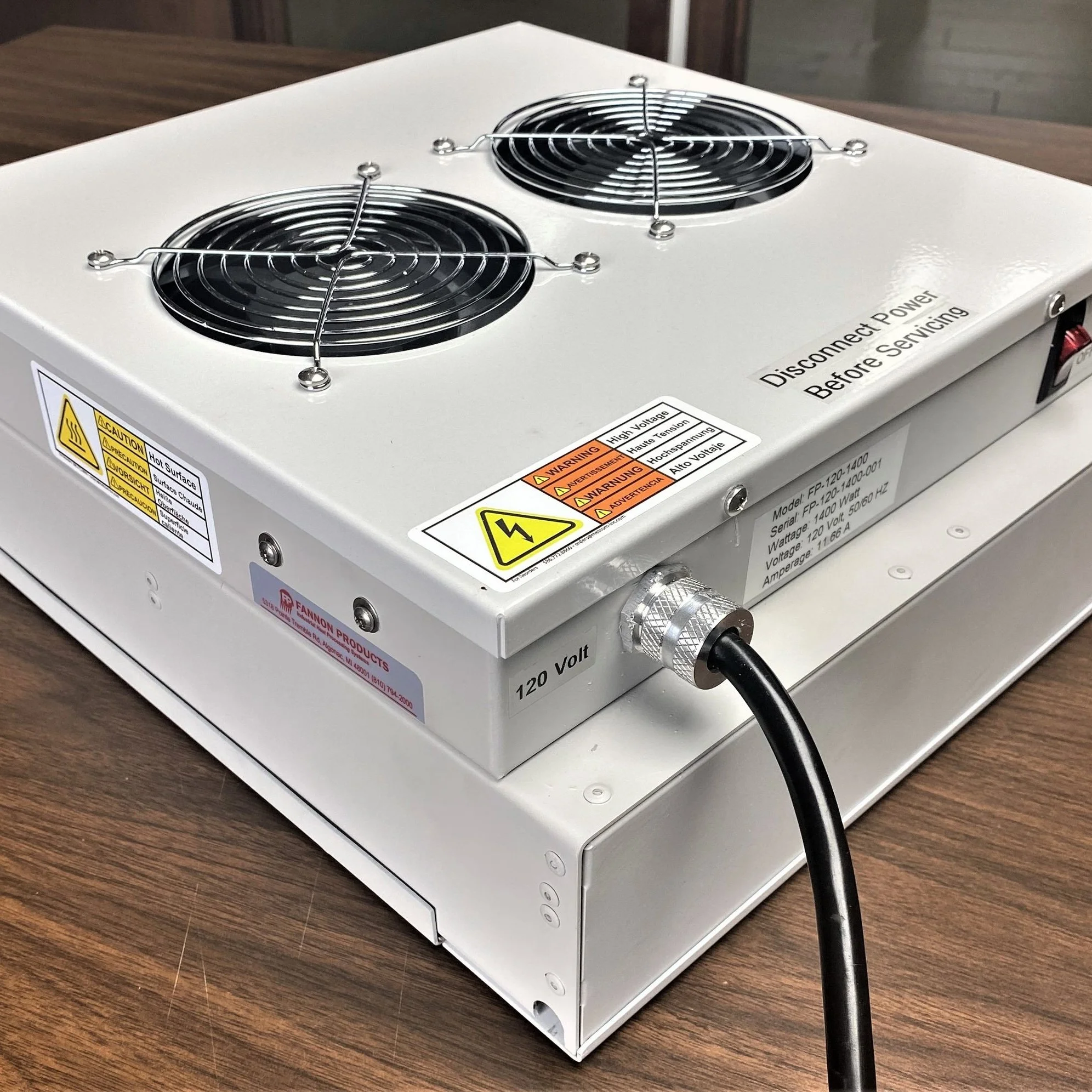 Custom Infrared Products — Fannon Products