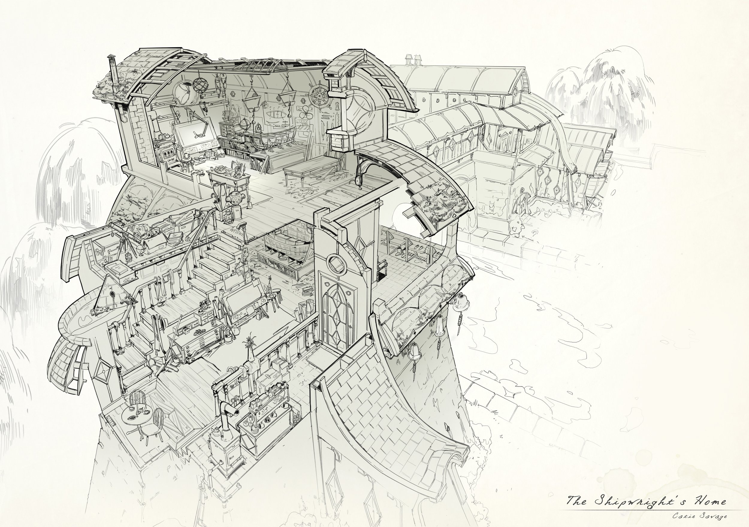 The Shipwright's Home — Catie Savage