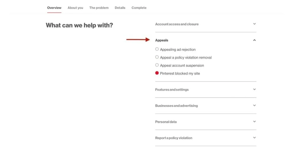 What To Do If Pinterest Blocks Your Website (Complete Guide 2021 ...