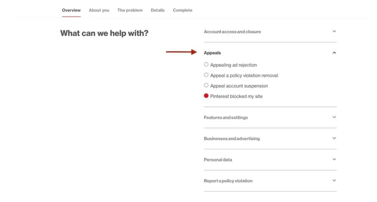 What To Do If Pinterest Blocks Your Website (Complete Guide 2021 ...