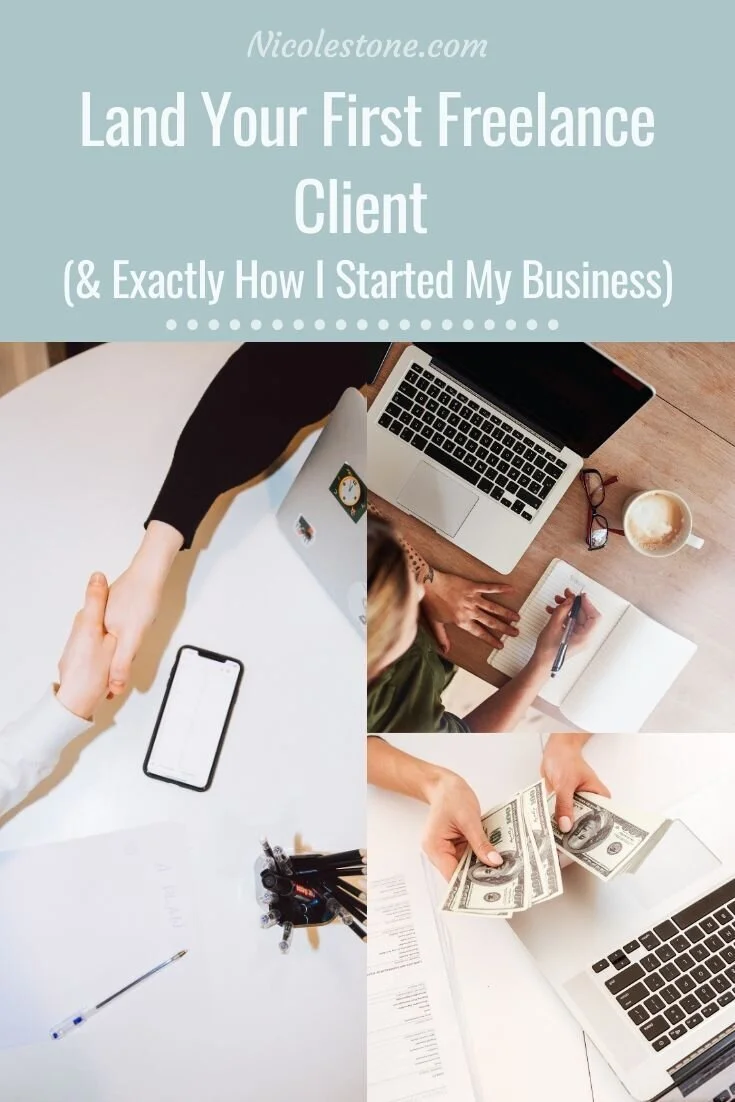 How To Land Your First Freelance Client (And Build Your Writing ...