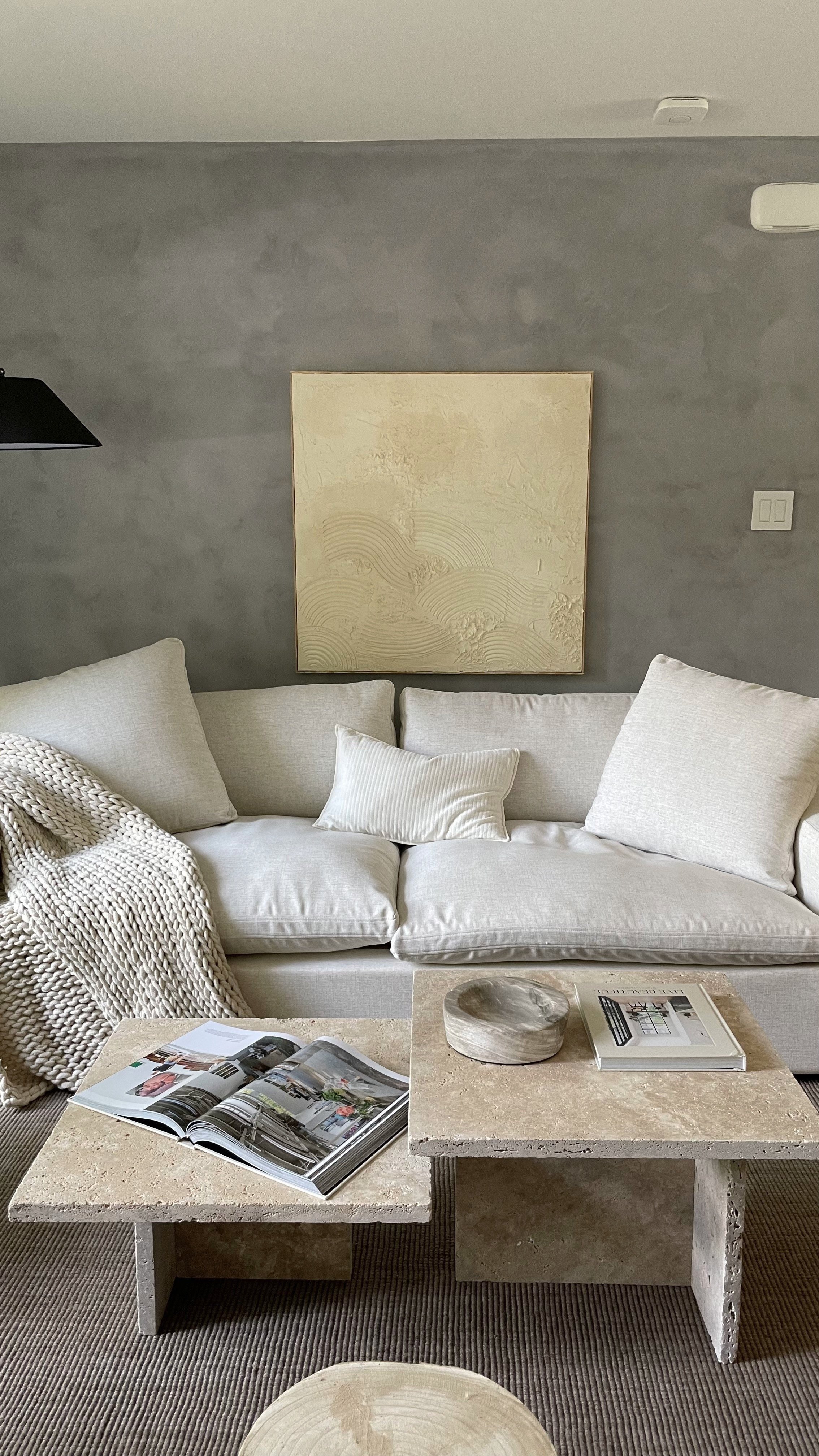 Travertine Decor Stand for Displays — Stono Designs