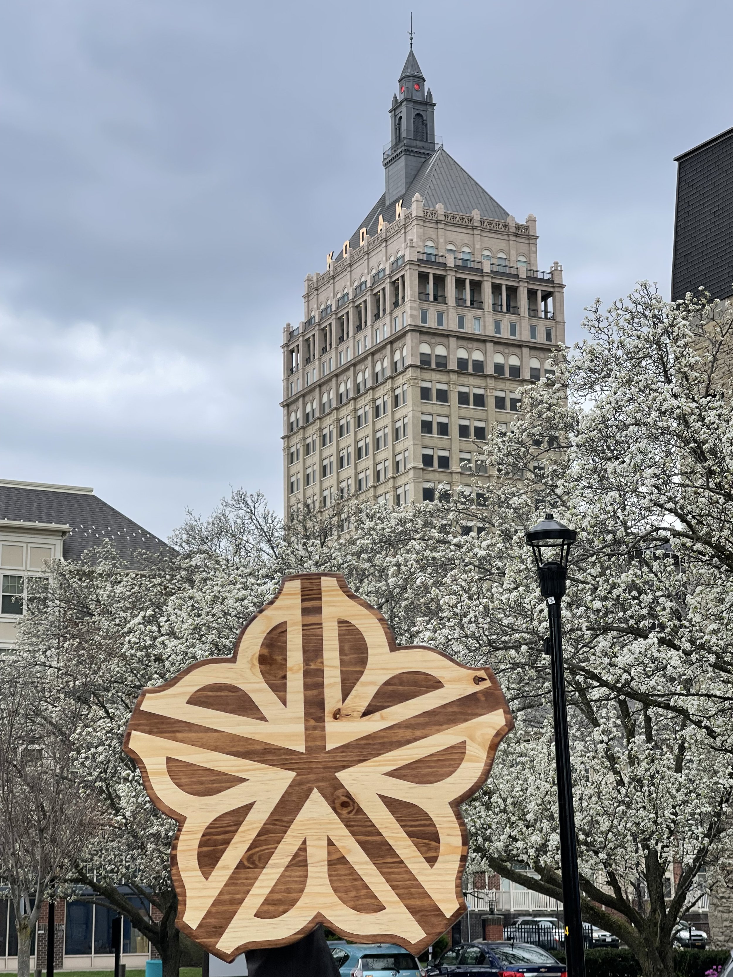 Rochester, New York Flower City Logo Wall Hanging — Flour City Craft ...