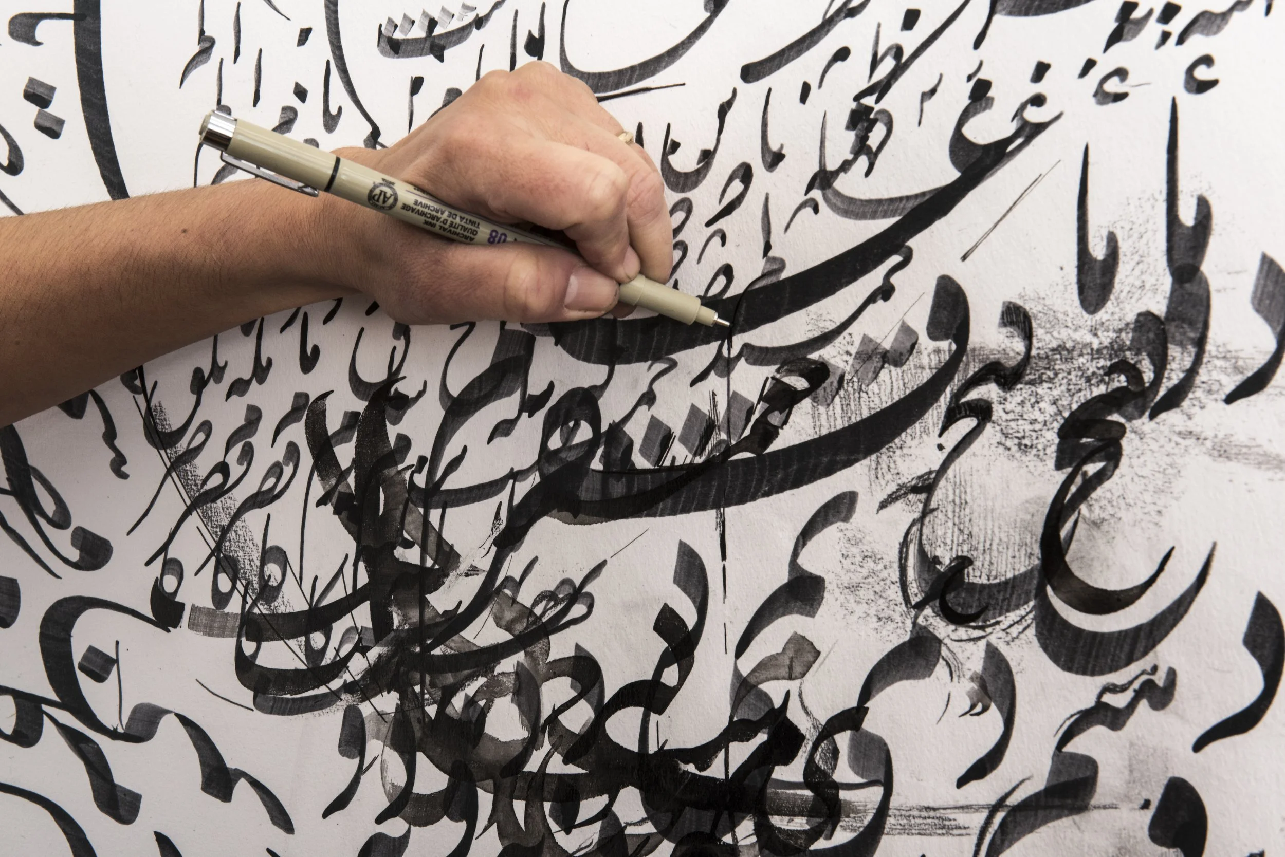 How Medical Director Nazanin Moghbeli Uses Calligraphy as Meditation ...
