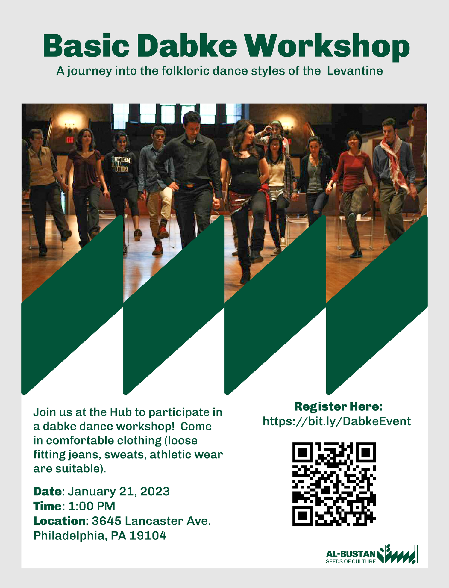 Basic Dabke Workshop — Al-Bustan Seeds of Culture