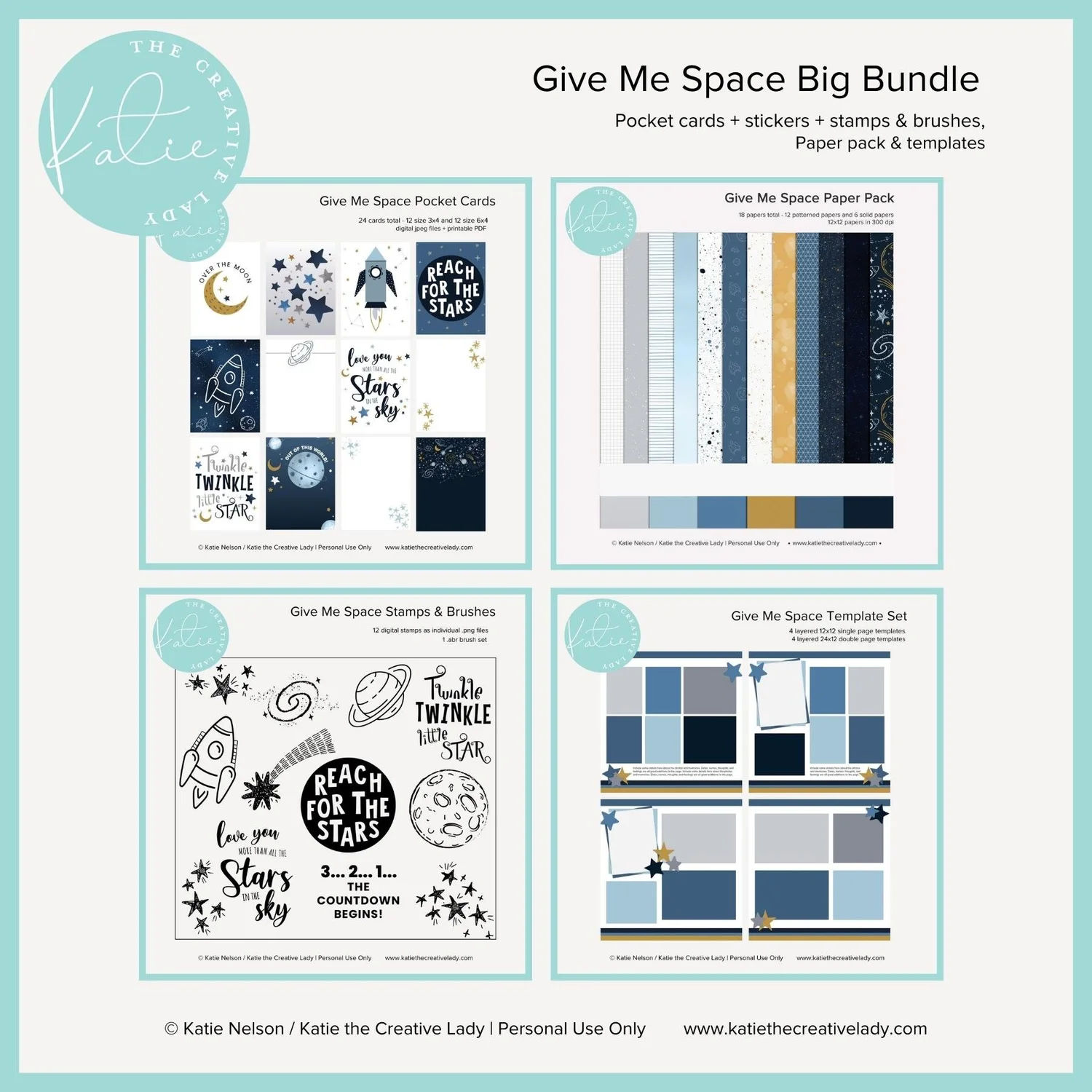 Give me Space! A brand new collection — Katie the Creative Lady ...