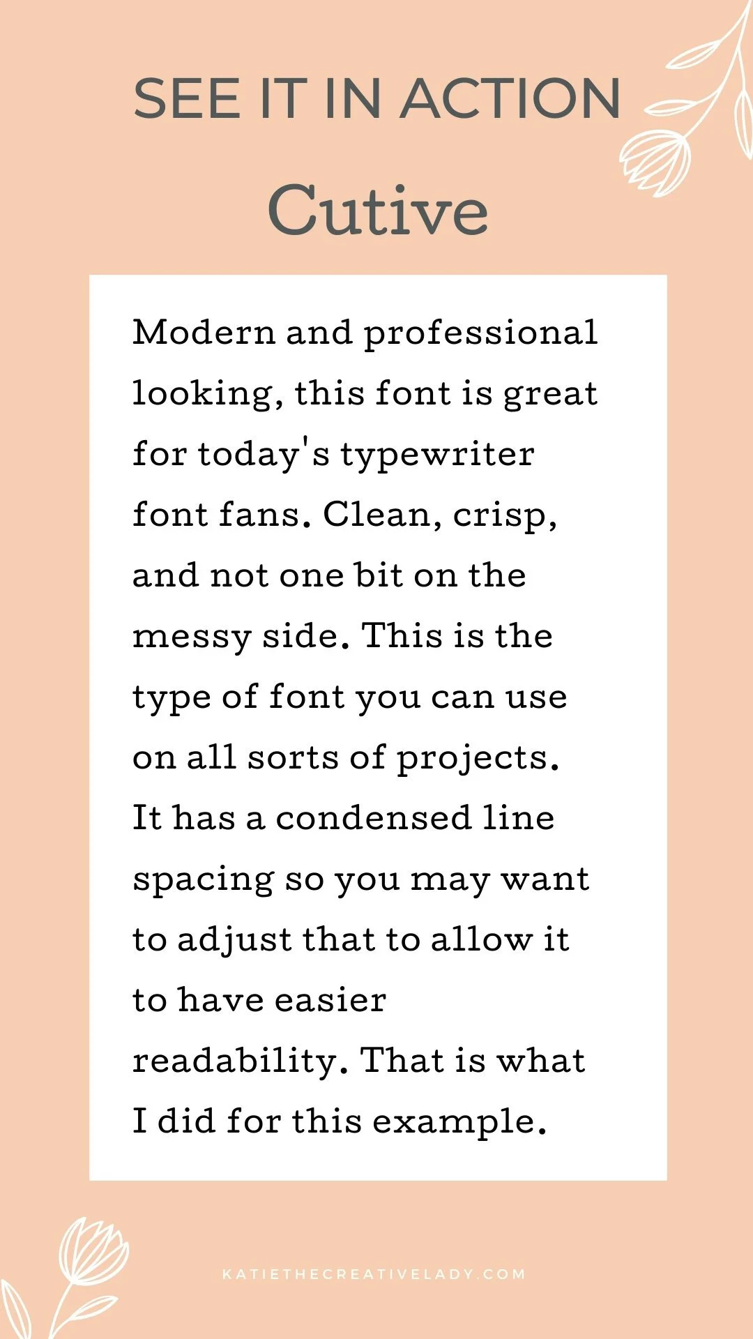 Favorite Fonts - Top picks for the best free typewriter fonts — Katie ...