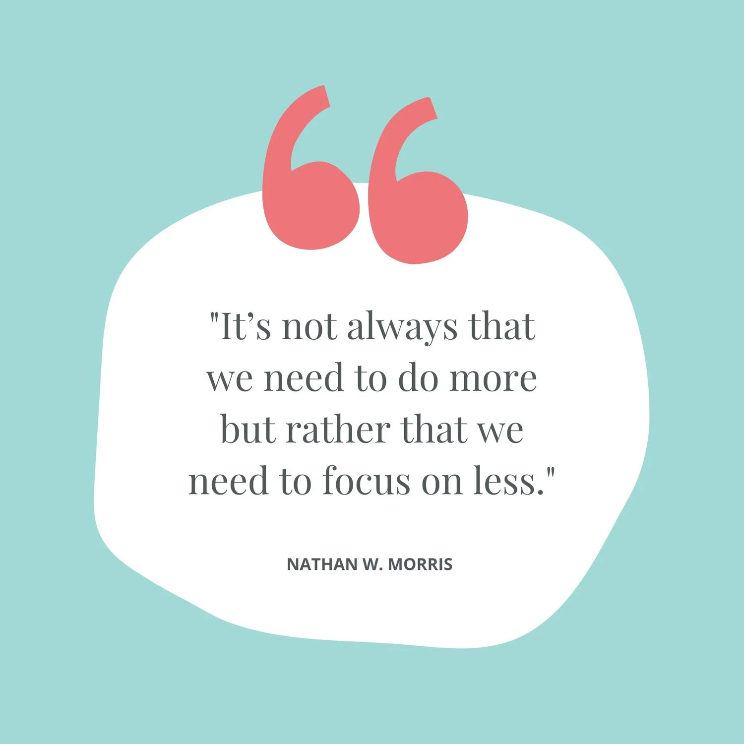 Focus on less — Katie the Creative Lady | Create, Capture, Celebrate