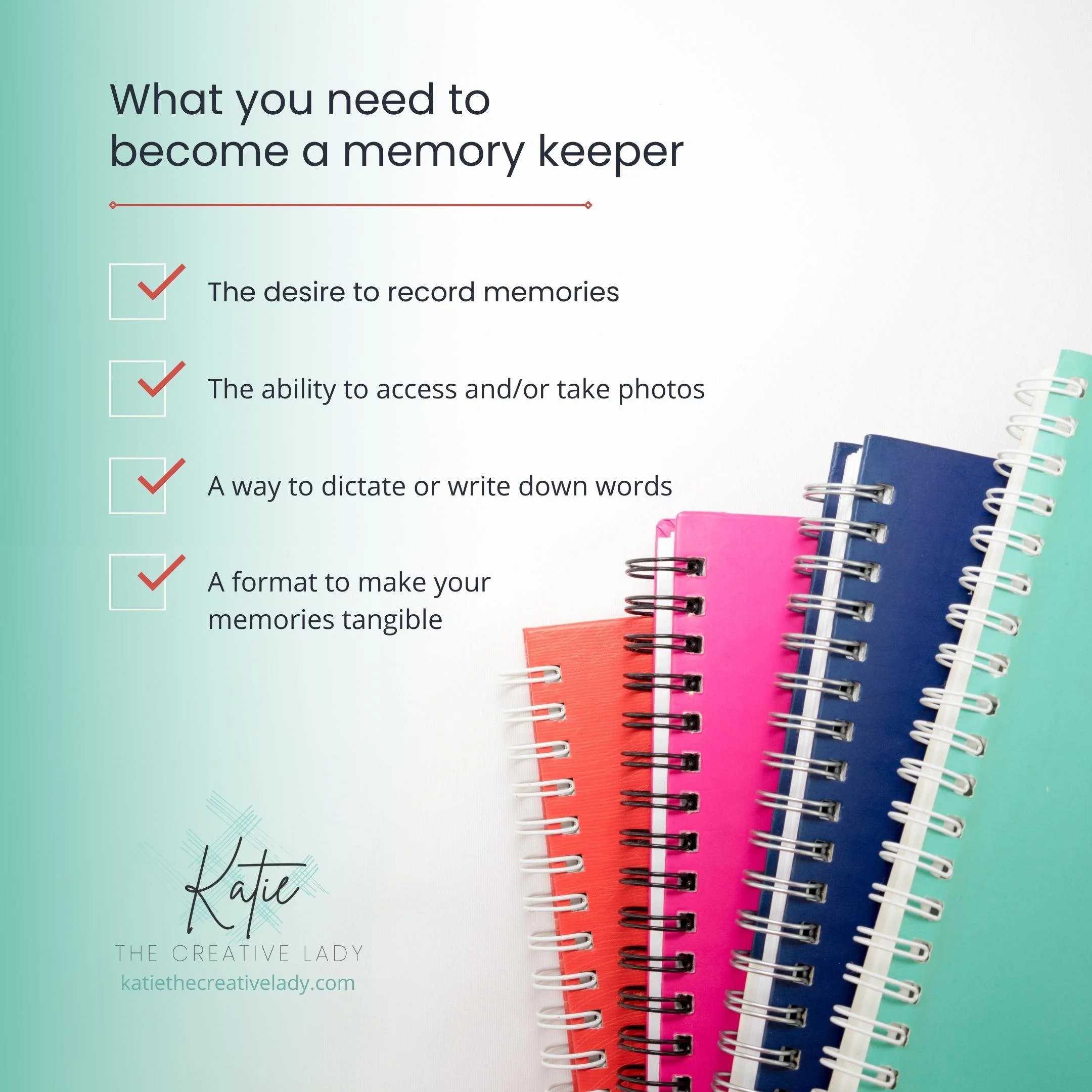 Getting started with memory keeping — Katie the Creative Lady | Create ...