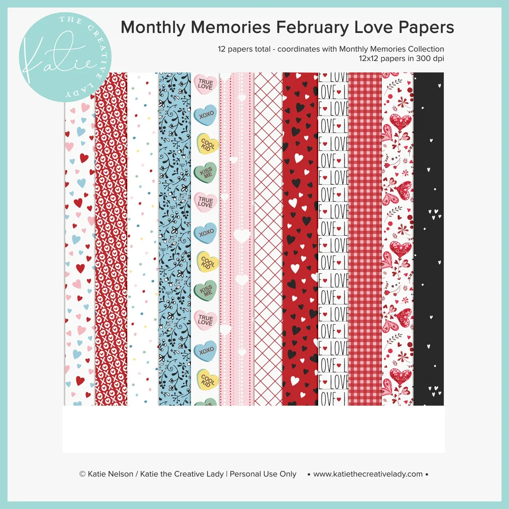 February Memories & Love — Katie the Creative Lady | Create, Capture ...