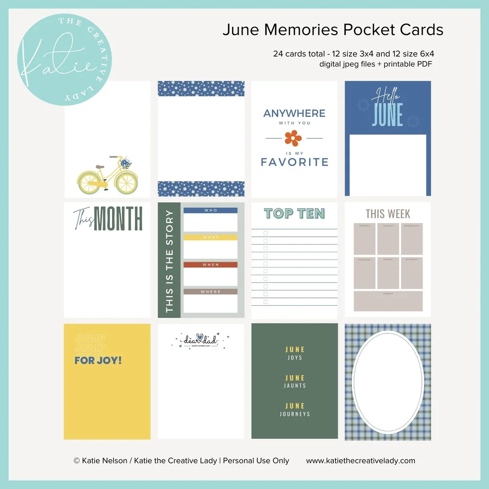 June Memories and Road Trip — Katie the Creative Lady | Create, Capture ...
