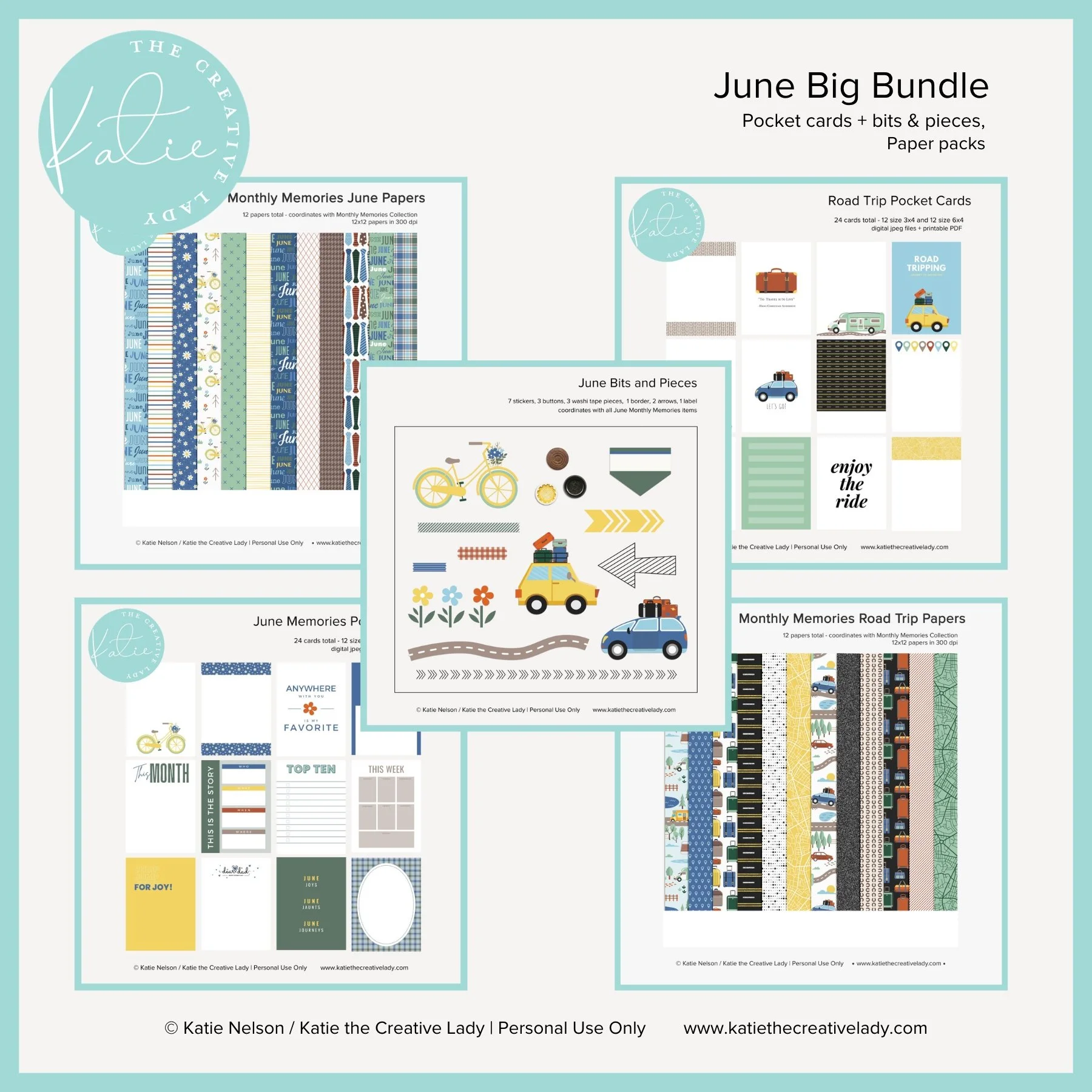 June Memories and Road Trip — Katie the Creative Lady | Create, Capture ...