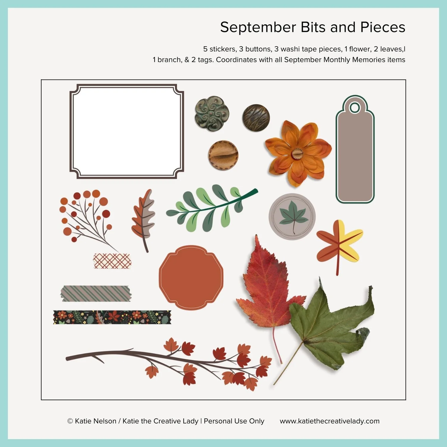 September and School Memories — Katie the Creative Lady | Create ...