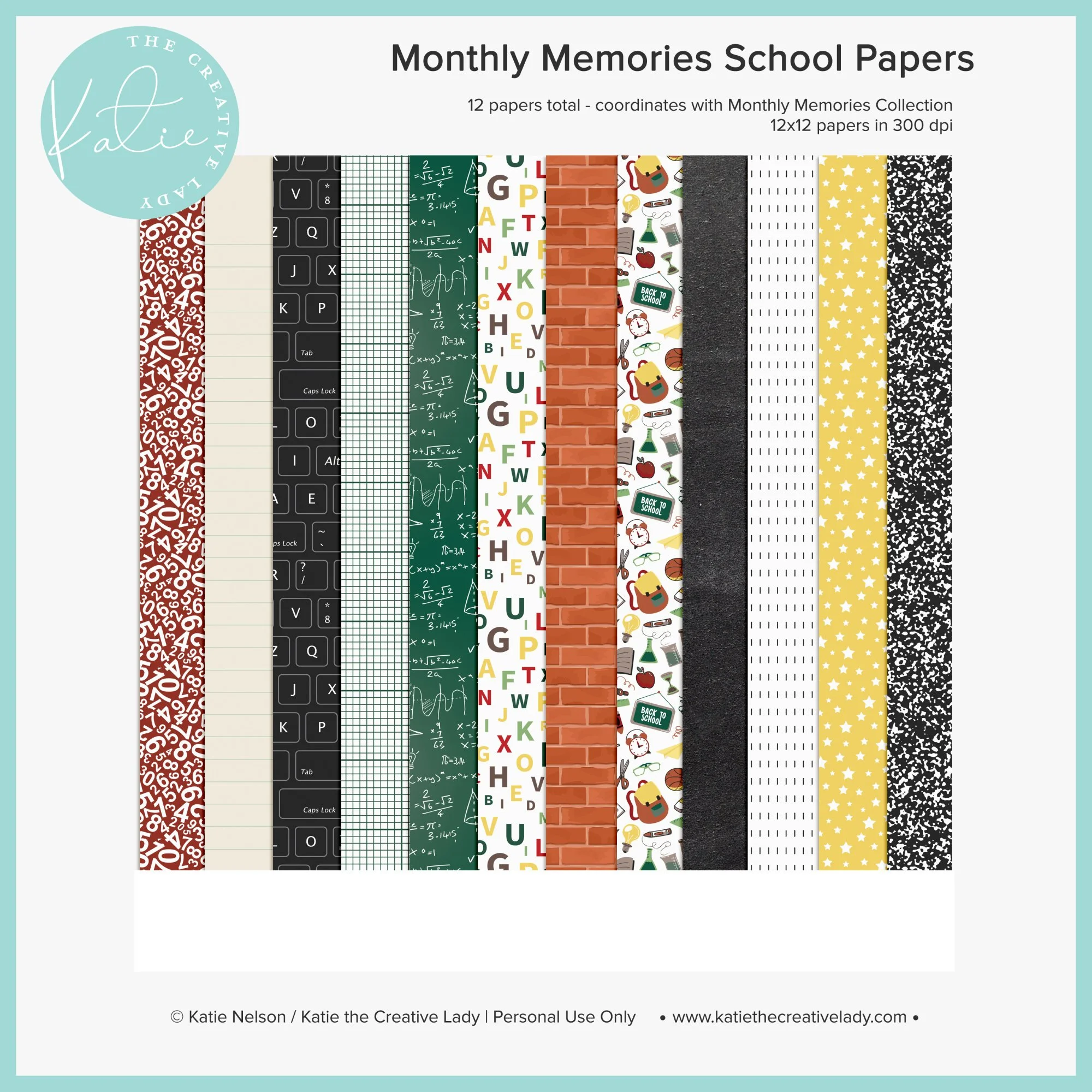 September and School Memories — Katie the Creative Lady | Create ...