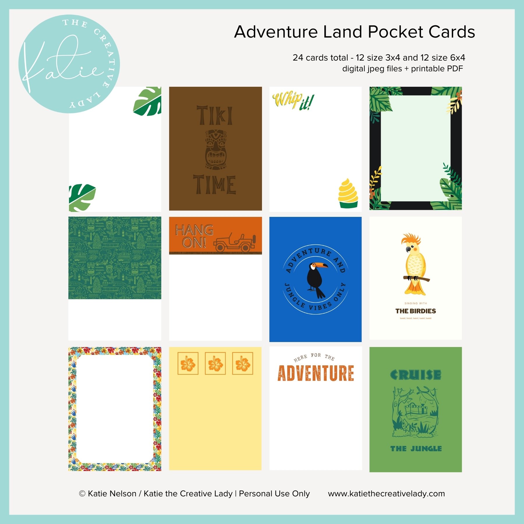 Disneyland 2023 Scrapbook Page for Adventureland — Katie the Creative ...