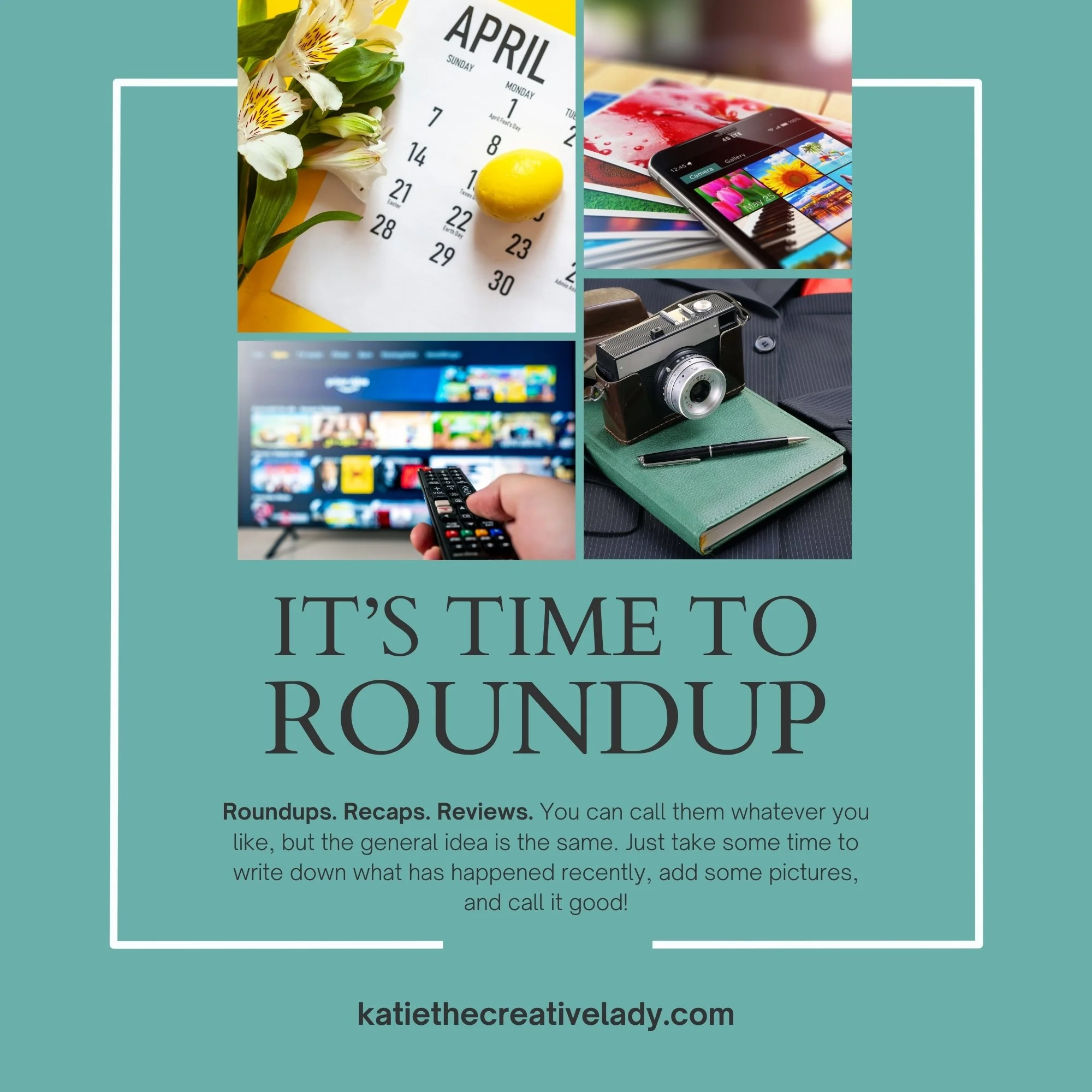 Time for an April memory roundup — Katie the Creative Lady | Create ...