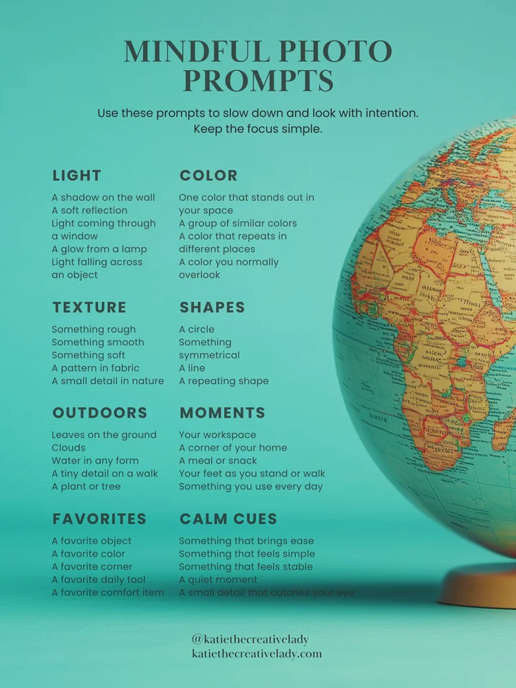 Mindful Photography Ideas to Boost Your Mood Each Day — Katie the ...