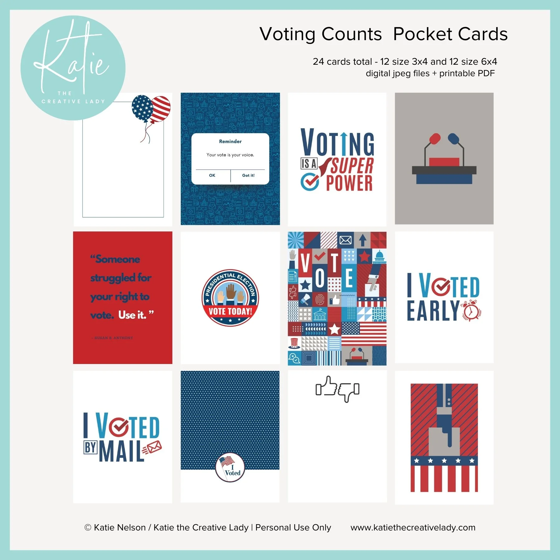 Katie the Creative Lady Digital Scrapbook Supplies Shop — Katie the ...