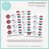 Free Download - "I Voted" stickers — Katie the Creative Lady | Create ...