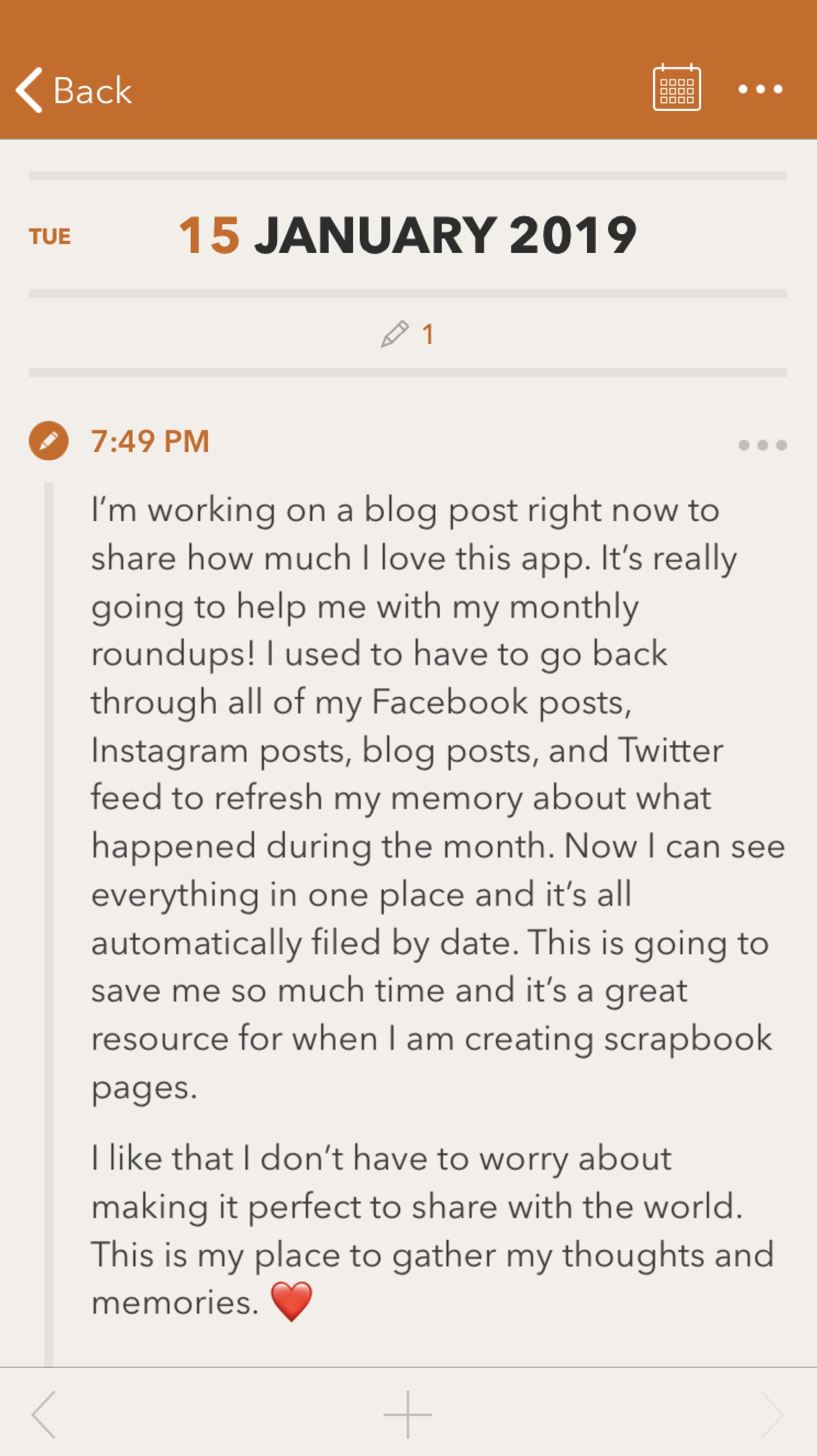 Momento App - the easy way to automate a journal and document daily ...