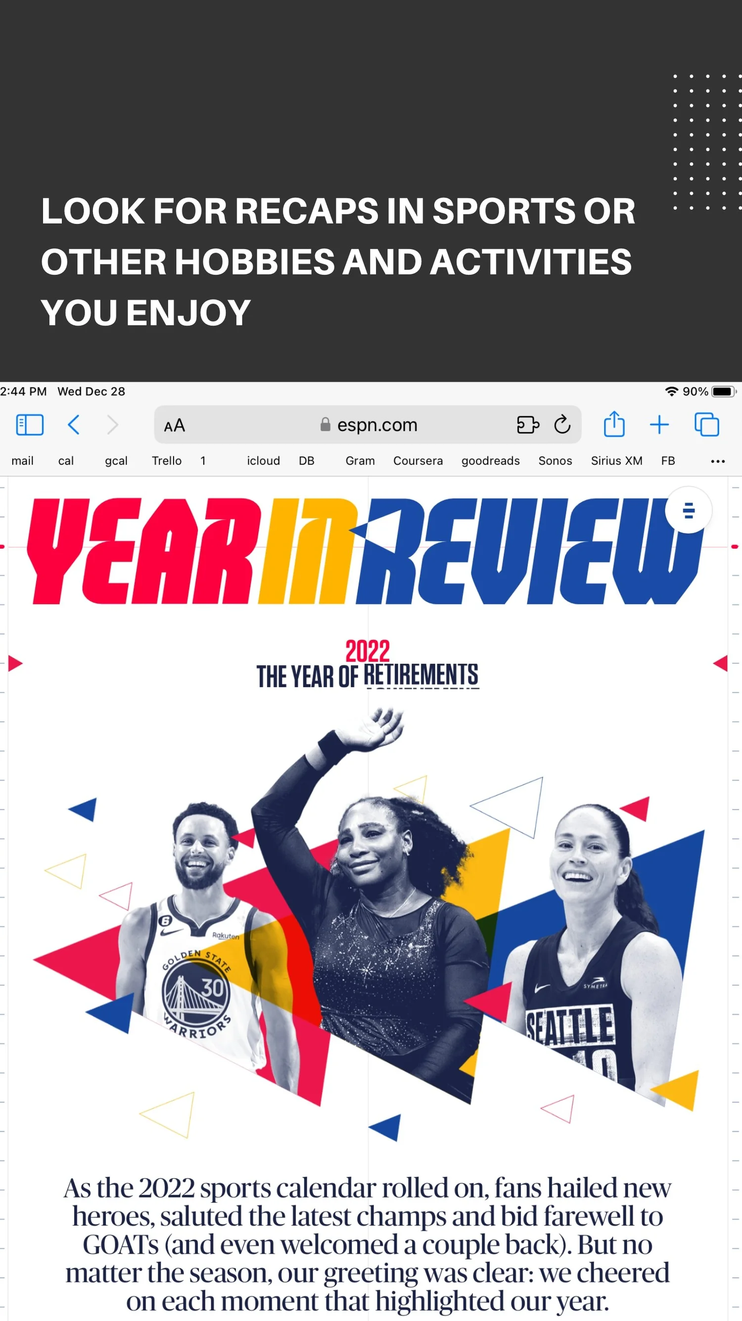 Use year-end news stories for your memory keeping — Katie the Creative ...