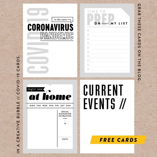 Coronavirus printables and documenting supplies — Katie the Creative ...