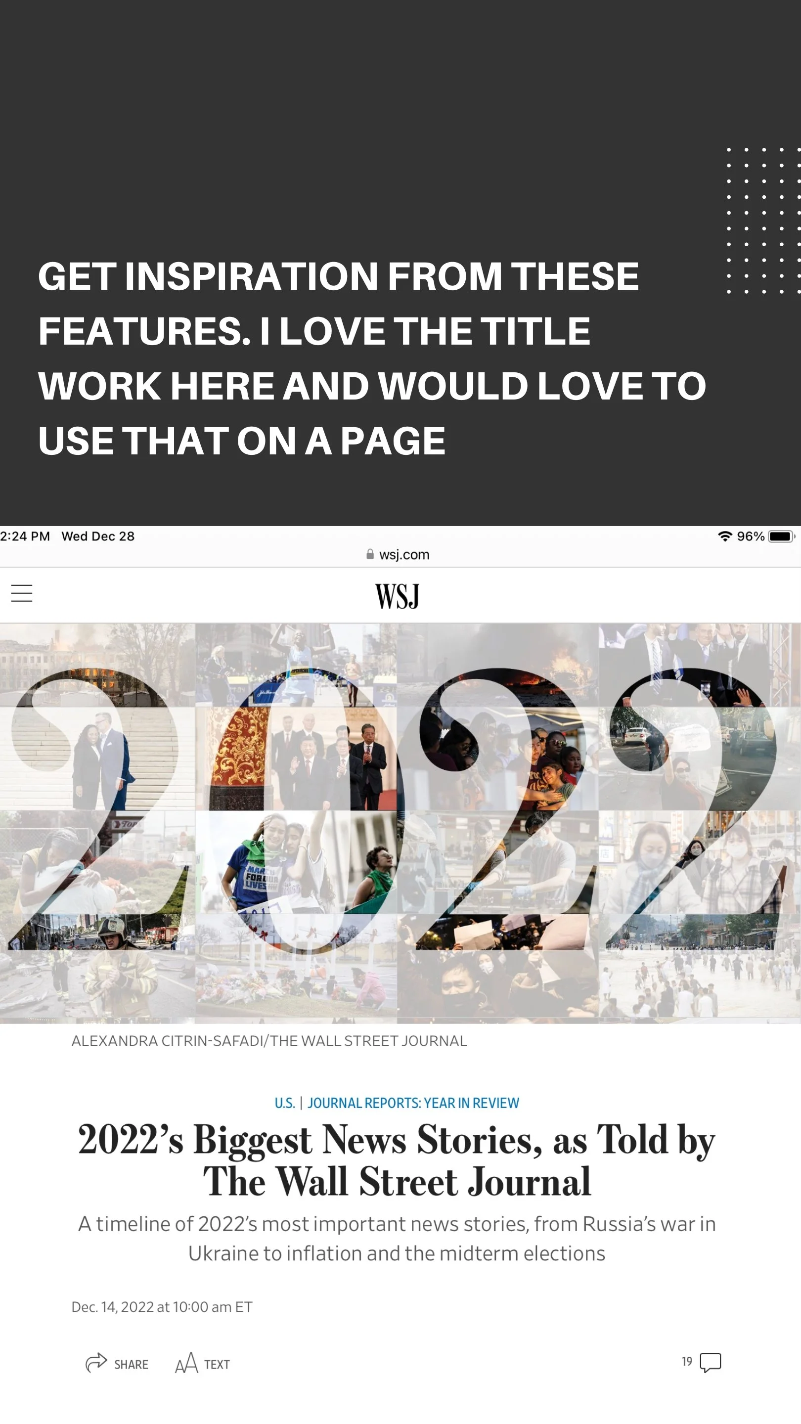 Use year-end news stories for your memory keeping — Katie the Creative ...